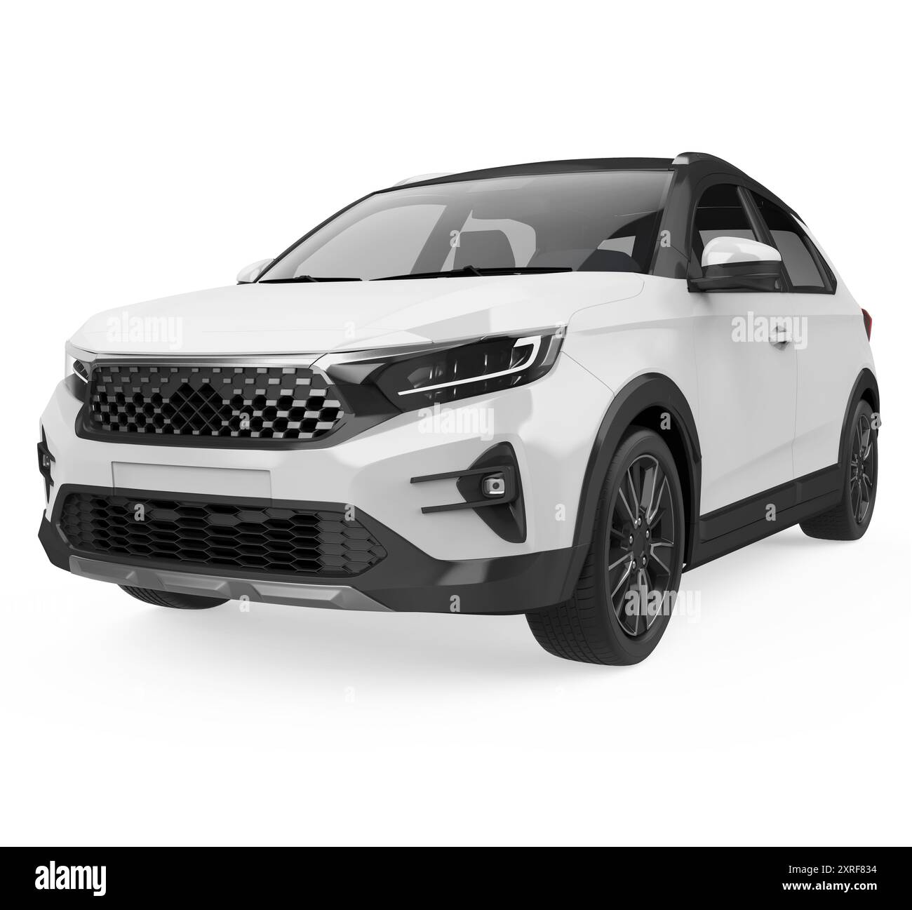Car Hatchback Isolated Stock Photo - Alamy