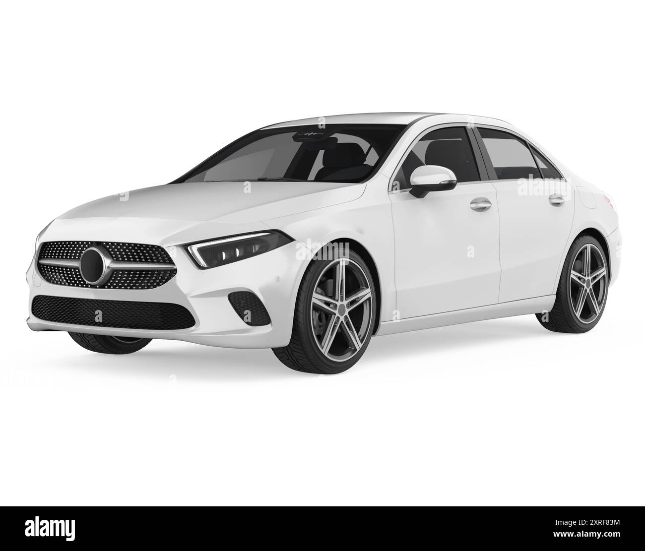 Sedan Car Isolated Stock Photo - Alamy