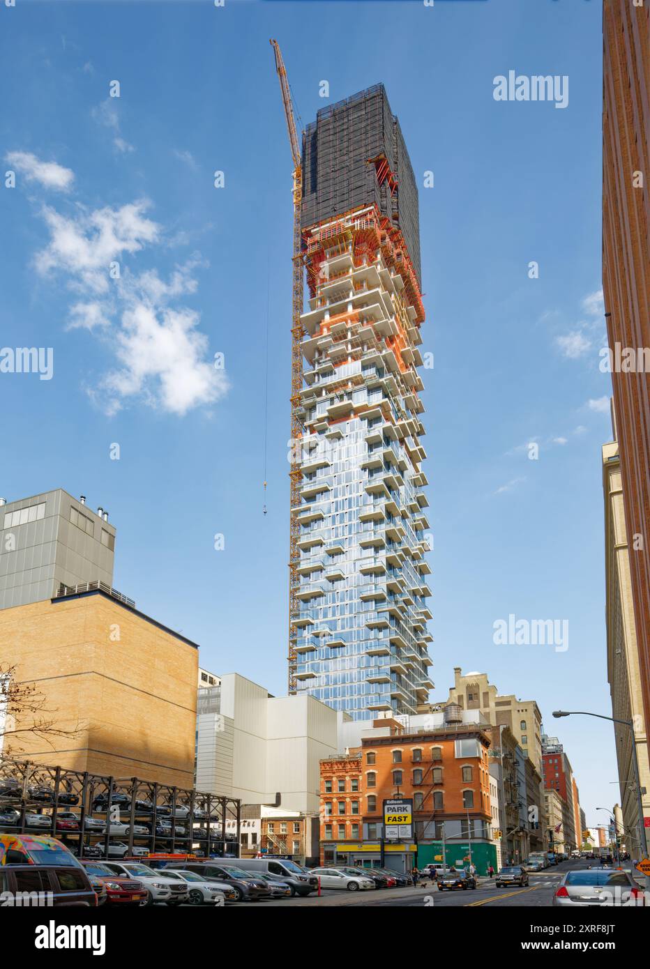 56 Leonard Street (construction photo), better known as the “Jenga ...