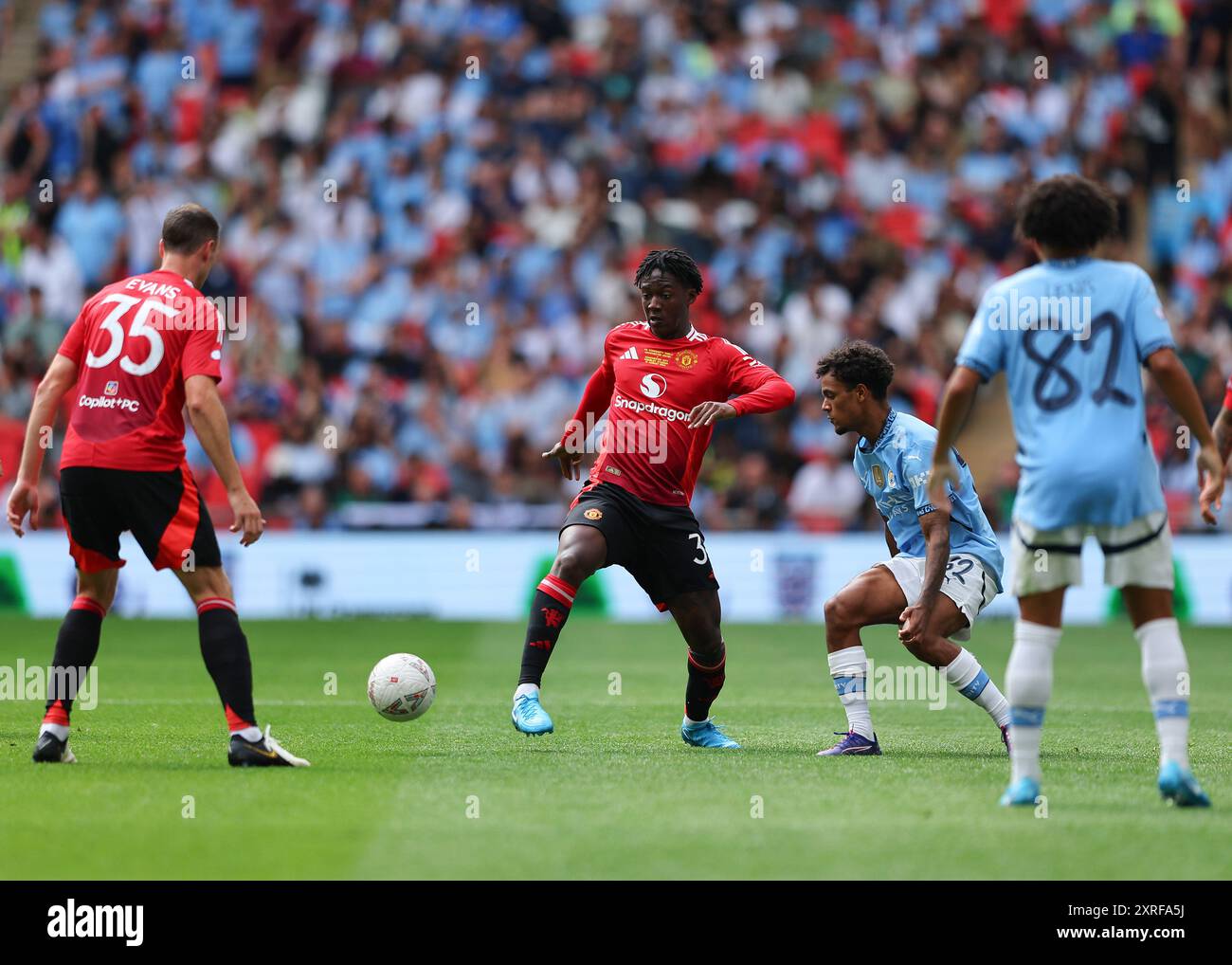 Wembley Stadium, London, UK. 10th Aug, 2024. FA Community Shield ...