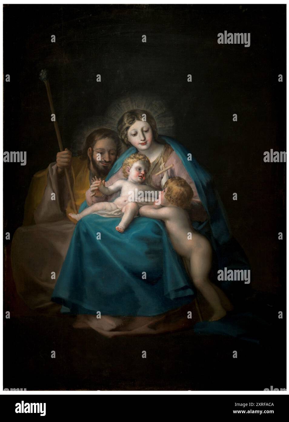 The Holy Family painting by Francisco de Goya Stock Photo - Alamy