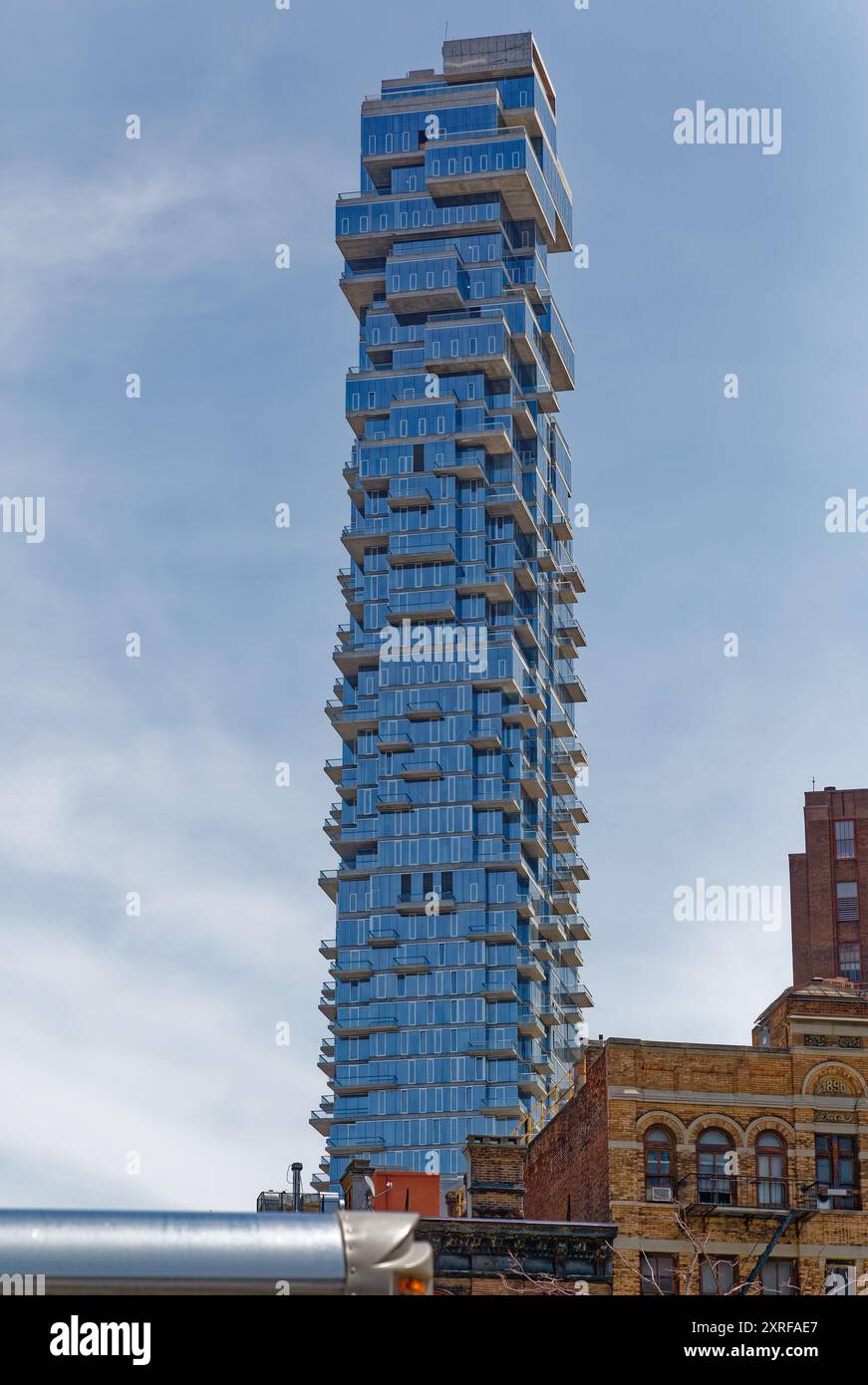 56 Leonard Street (construction photo), better known as the “Jenga ...