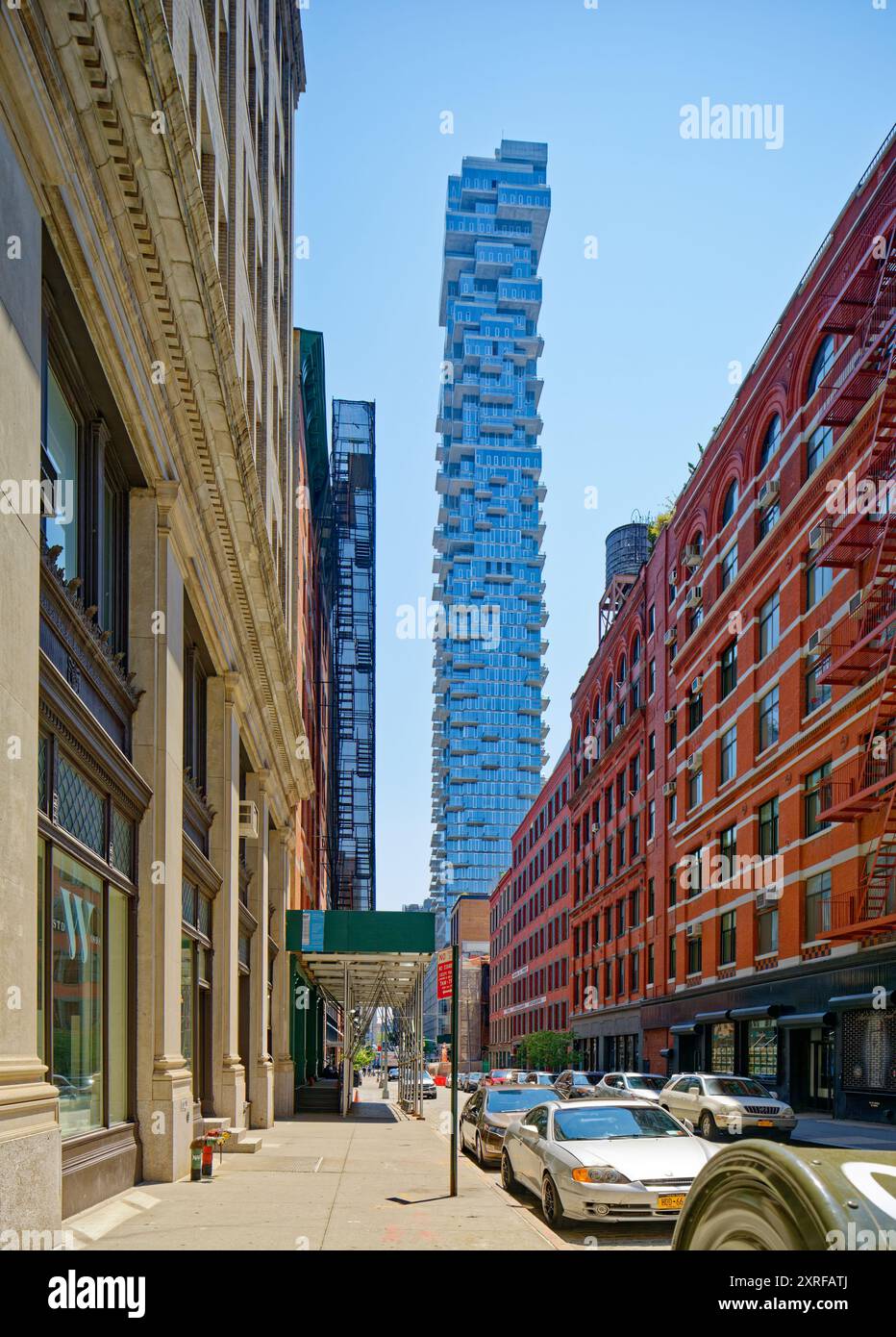 56 Leonard Street (construction photo), better known as the “Jenga ...