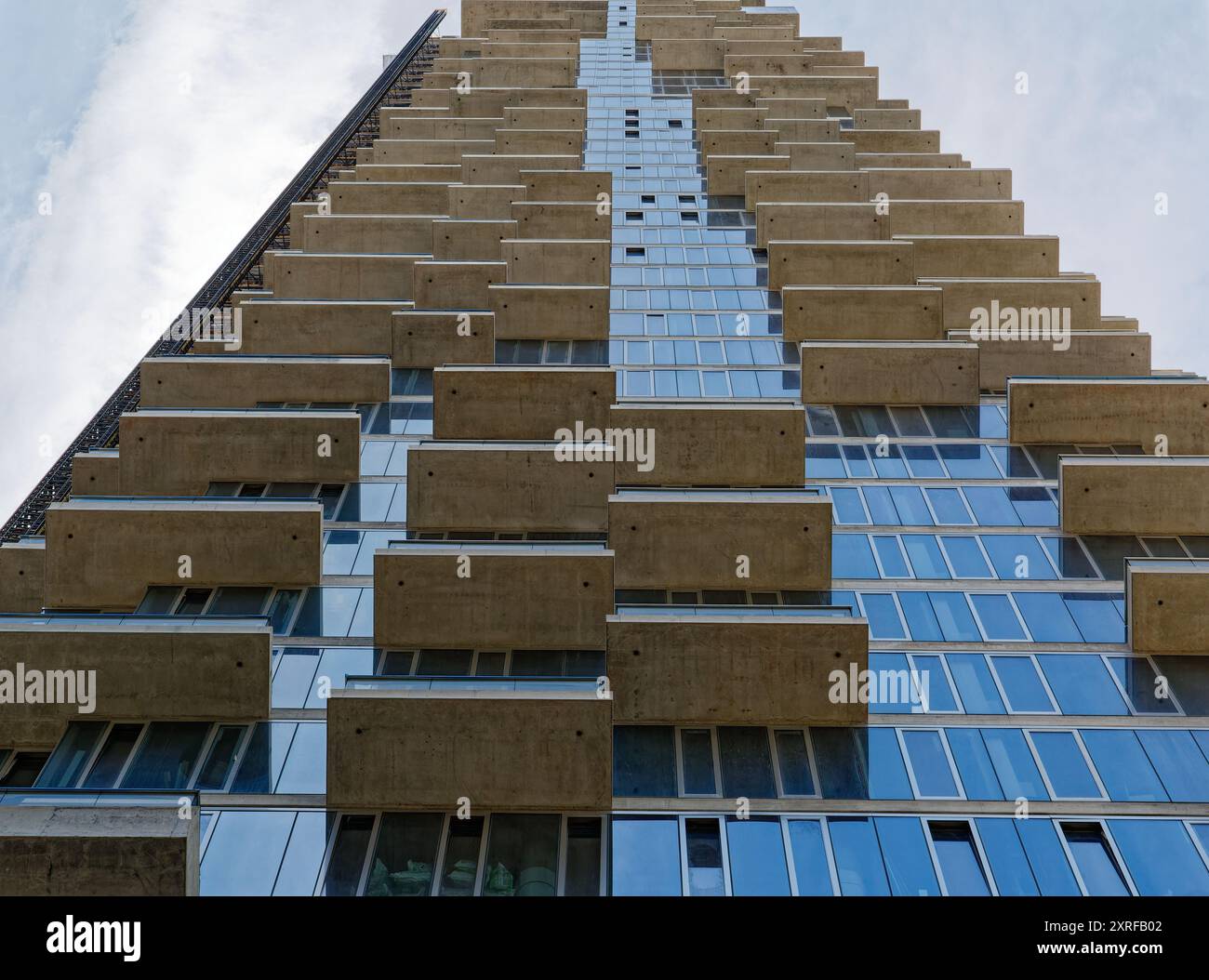 56 Leonard Street (construction photo), better known as the “Jenga ...