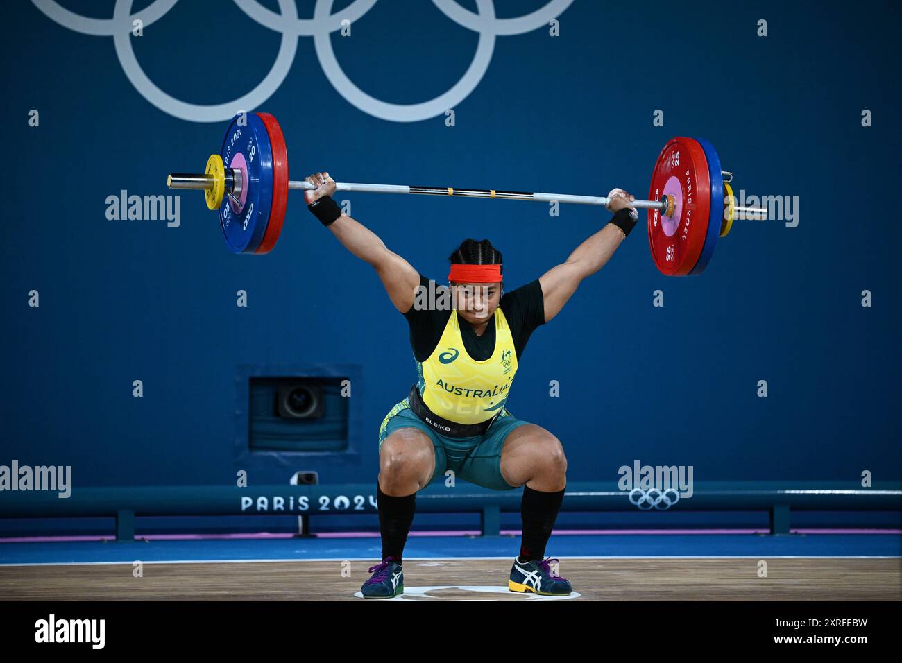 Paris, France. 10th Aug, 2024. Eileen Cikamatana of Australia in action ...
