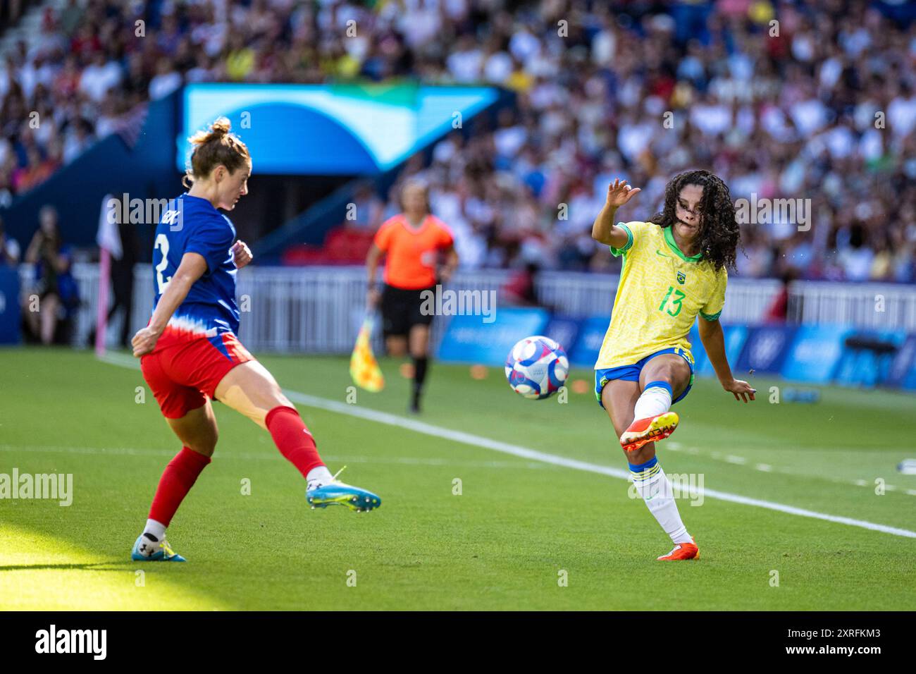 Paris, France. 10th Aug, 2024. Yasmim of Brazil during the womens ...