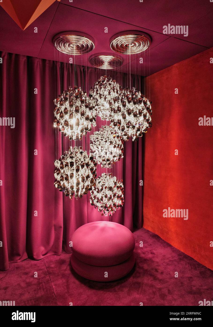 Big Verner Panton pendant light Stock Photo - Alamy