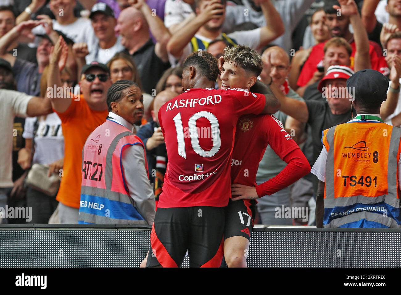 Garnacho rashford 2024 hi-res stock photography and images - Alamy