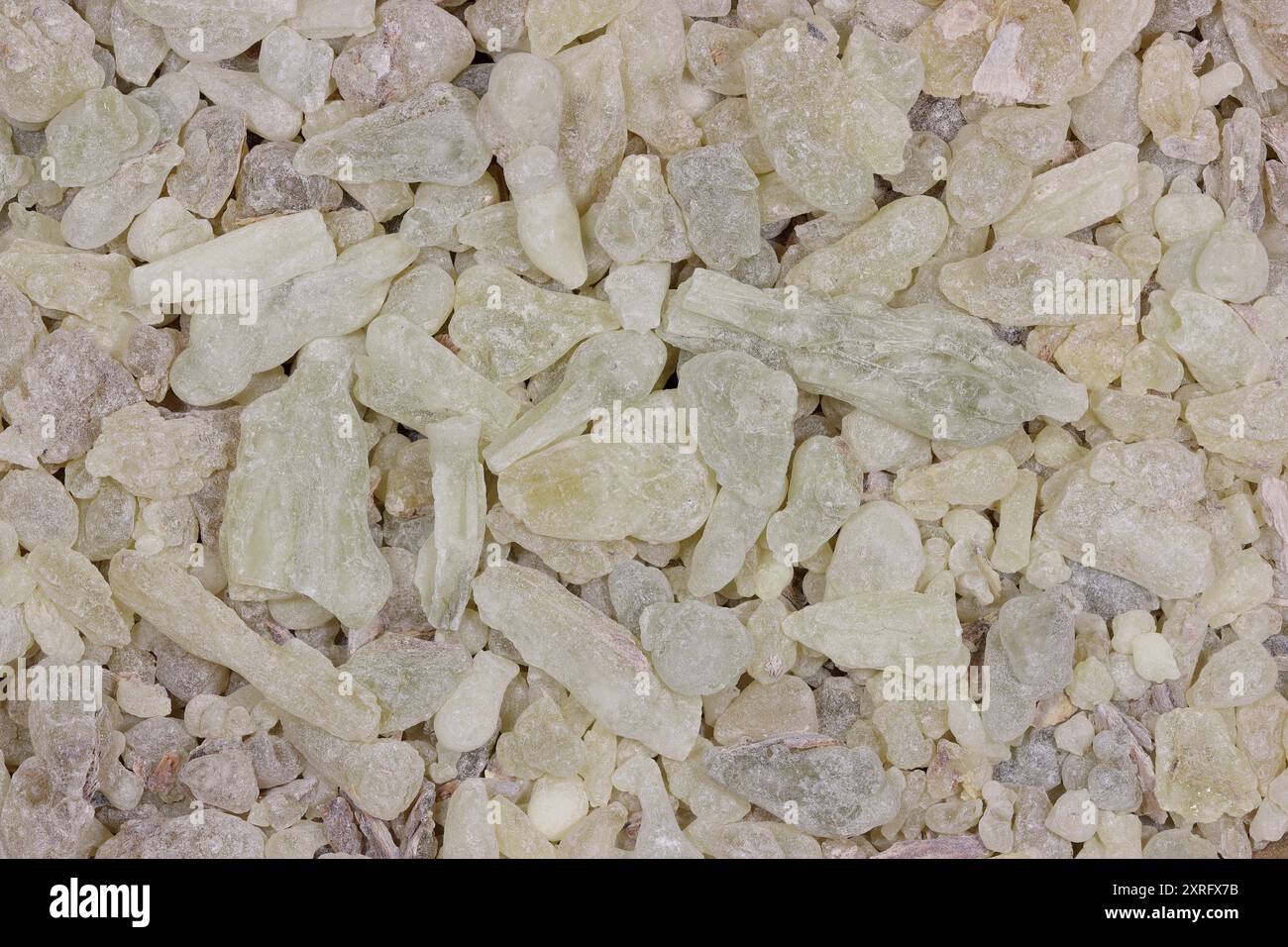 Al-Hojari Boswellia sacra frankincense resin from Oman for background ...