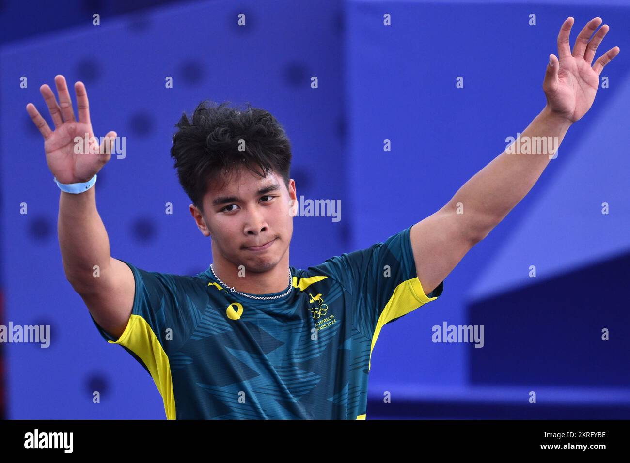 Paris, France. 10th Aug, 2024. Australian breaker Jeff Dunne, also ...