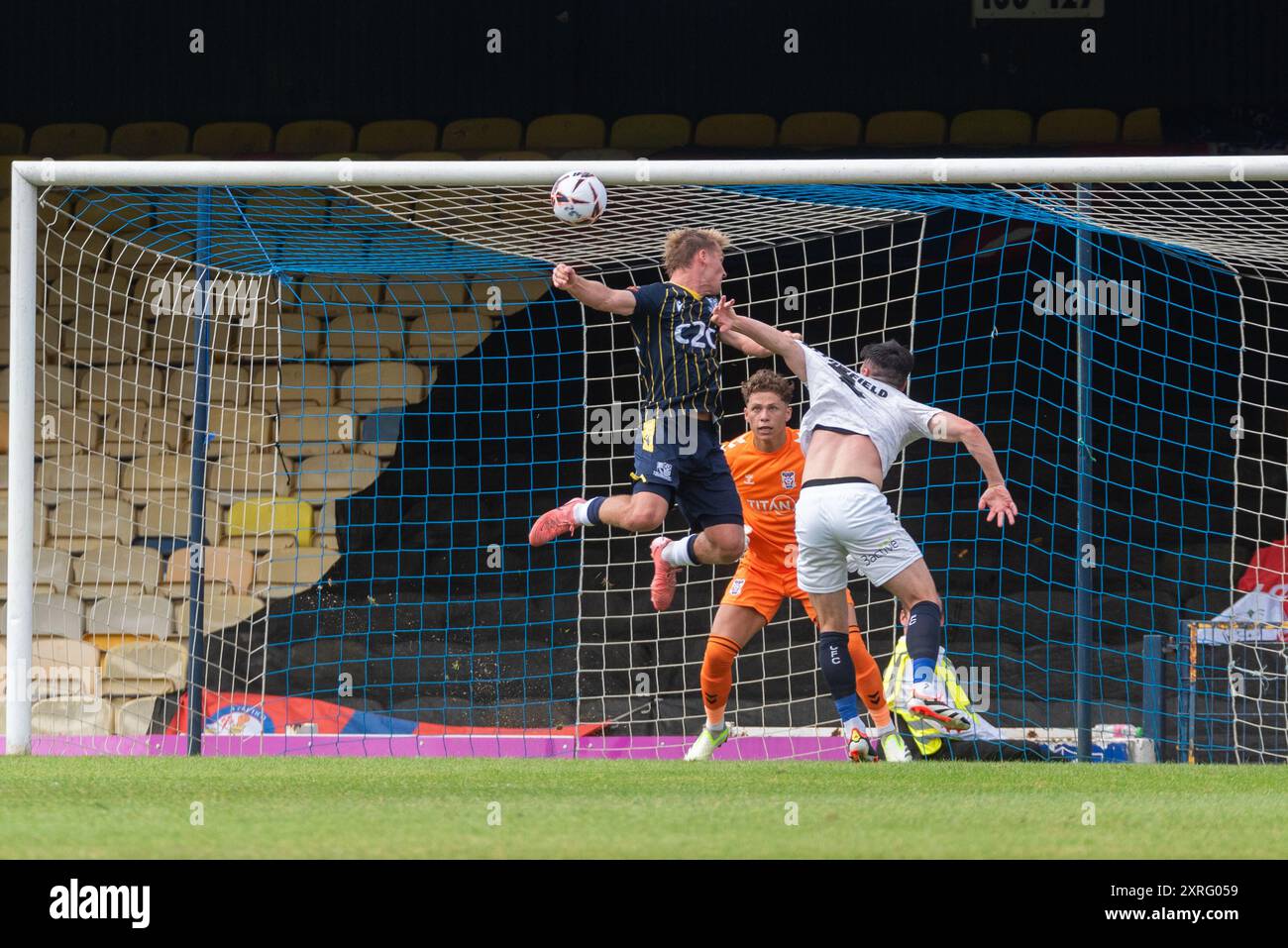 Roots Hall, Southend on Sea, Essex, UK. 10th Aug, 2024. Southend Utd ...
