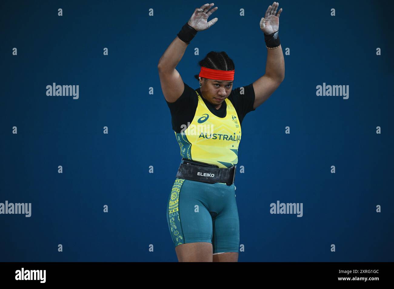 Paris, France. 10th Aug, 2024. Australian weightlifter Eileen ...