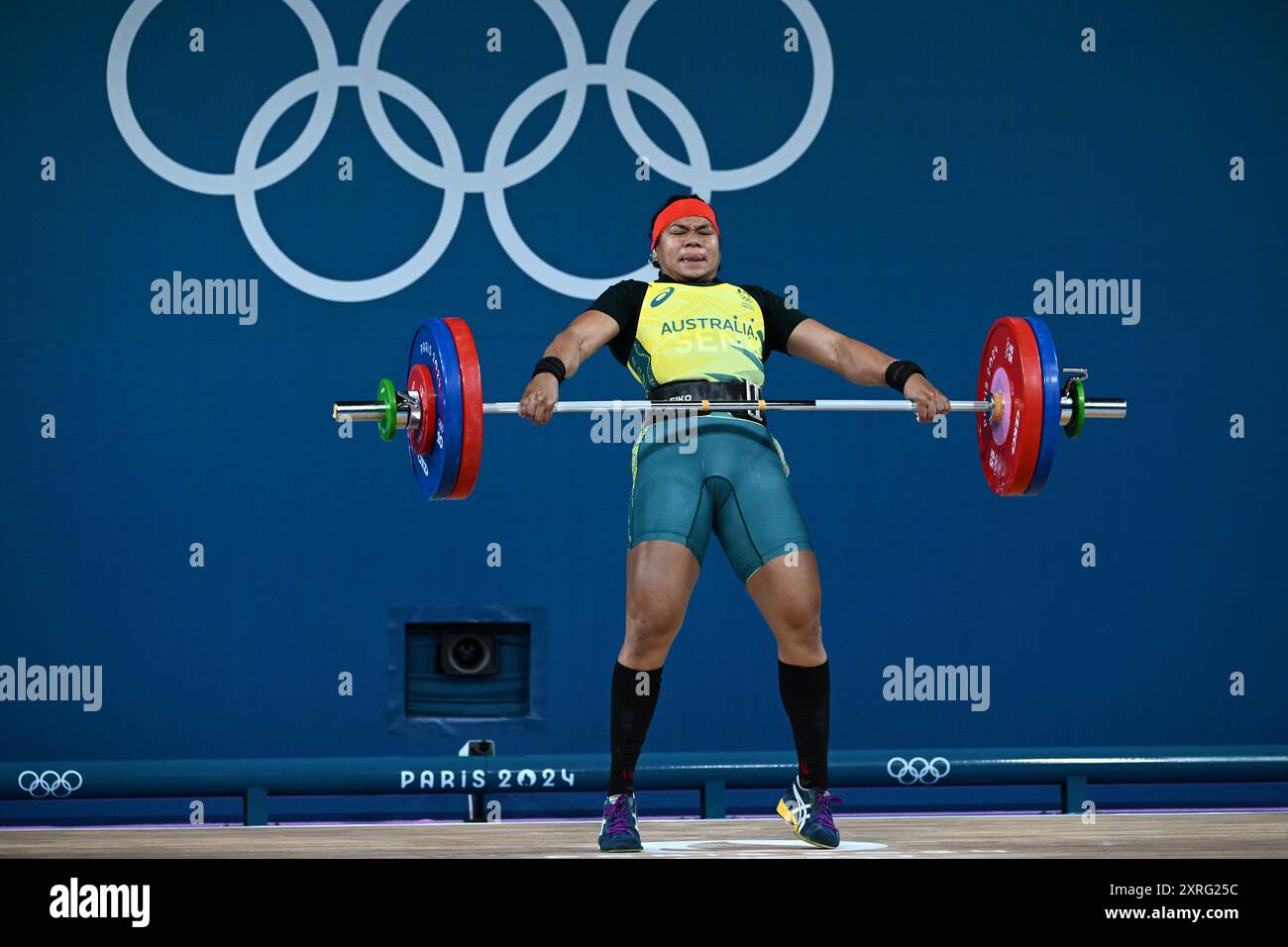 Paris, France. 10th Aug, 2024. Eileen Cikamatana of Australia in action ...