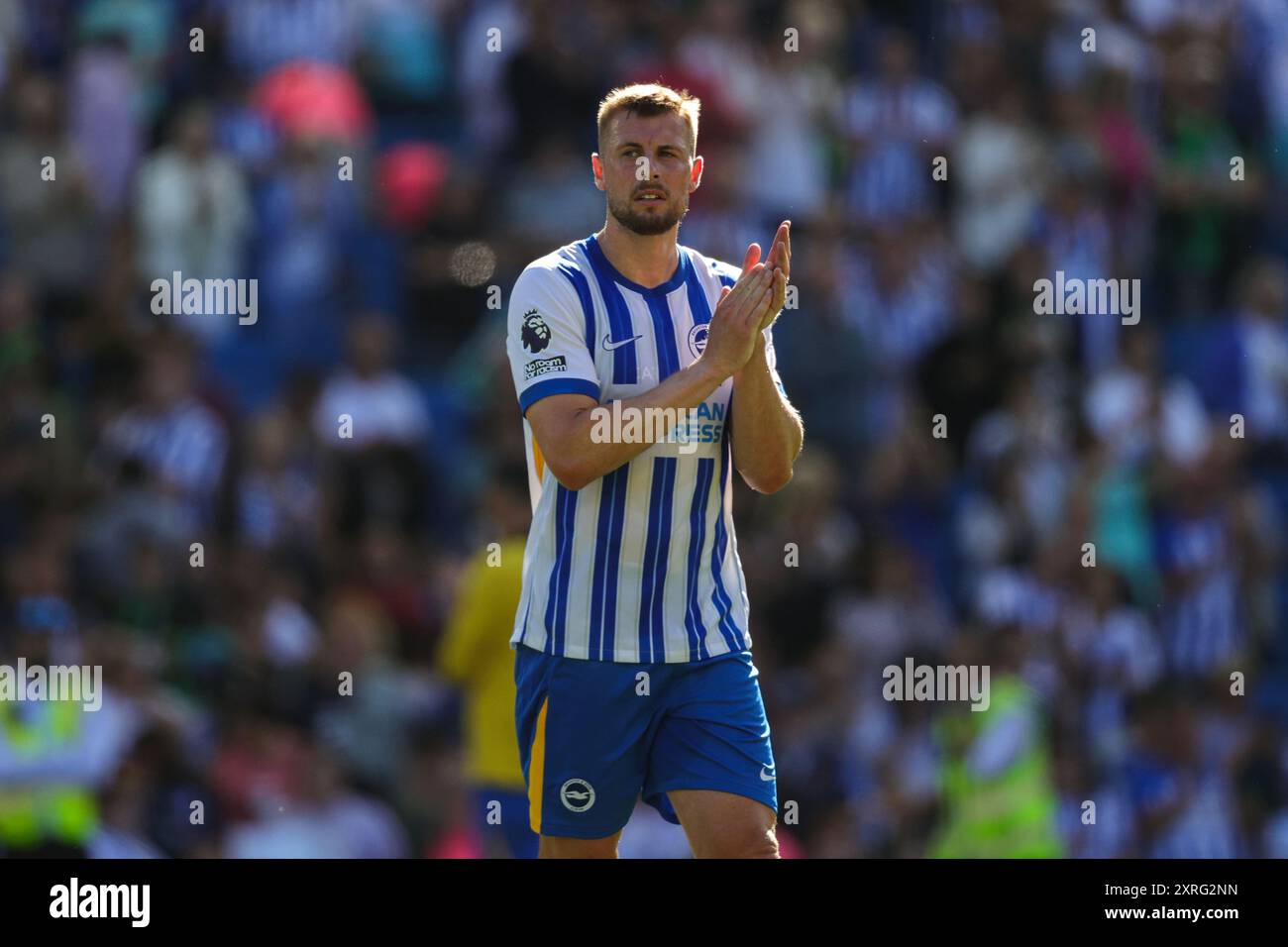 Brighton and Hove Albion's Adam Webster after the pre-season friendly ...