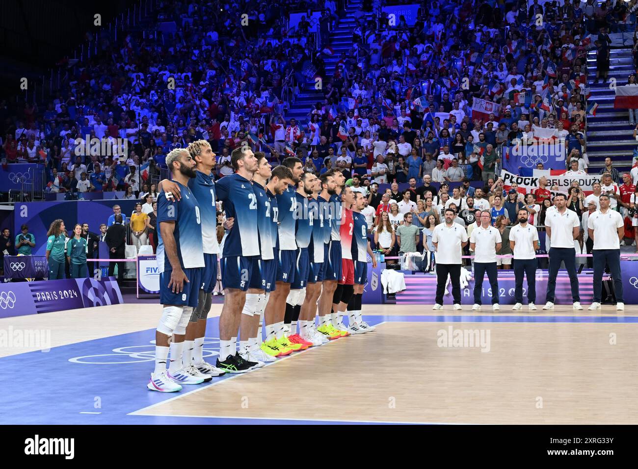 Team of France, Volleyball, Men's Gold Medal Match between France and ...