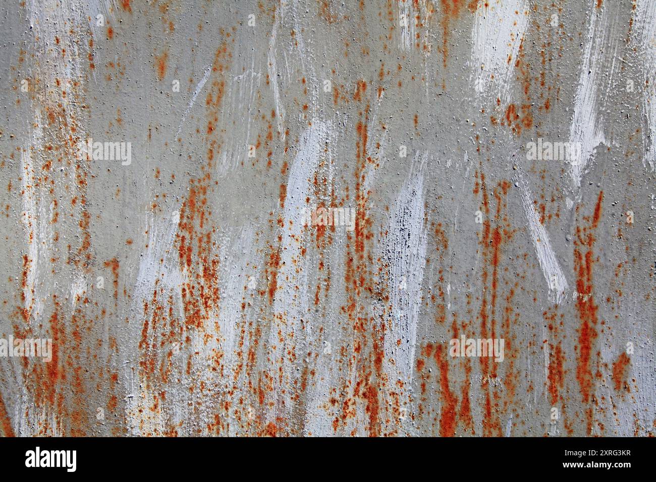 Metallic wall background, texture, colored in grey color with old age ...