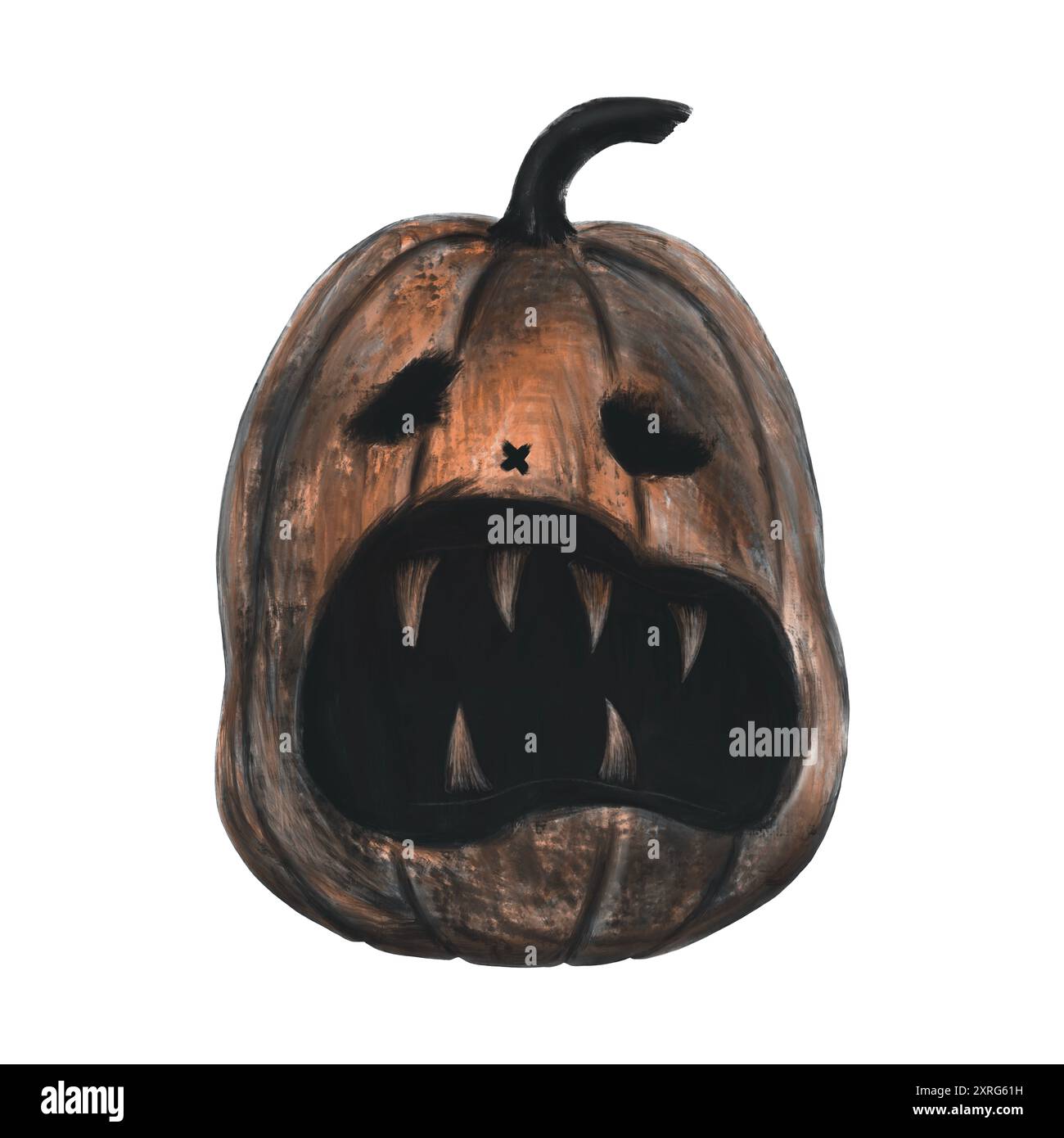 Scary pumpkin art hi-res stock photography and images - Alamy