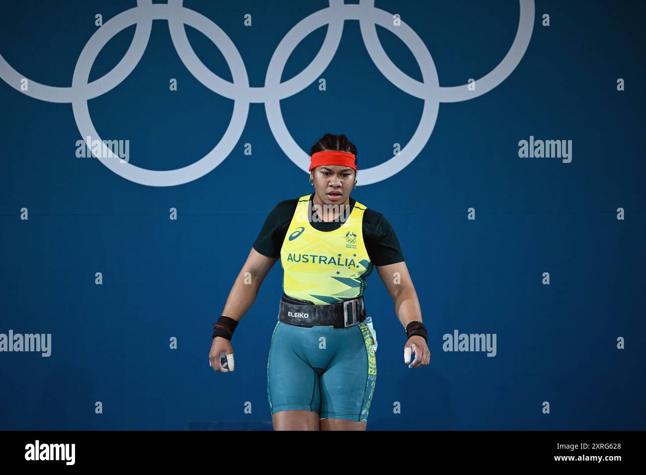 Paris, France. 10th Aug, 2024. Australian weightlifter Eileen ...