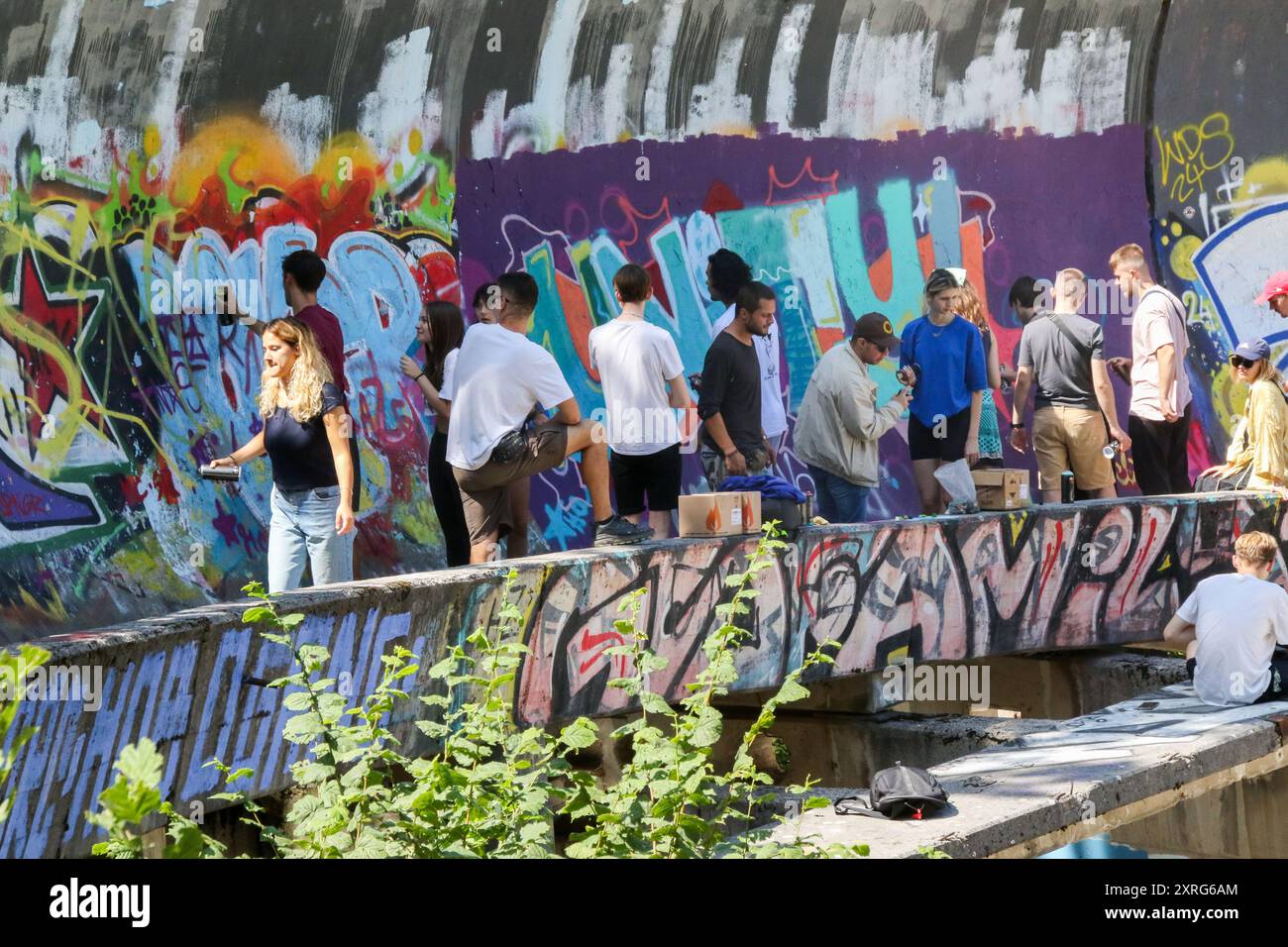 Abandoned Olympic Bobsled Track, Sarajevo, Bosnia Stock Photo - Alamy