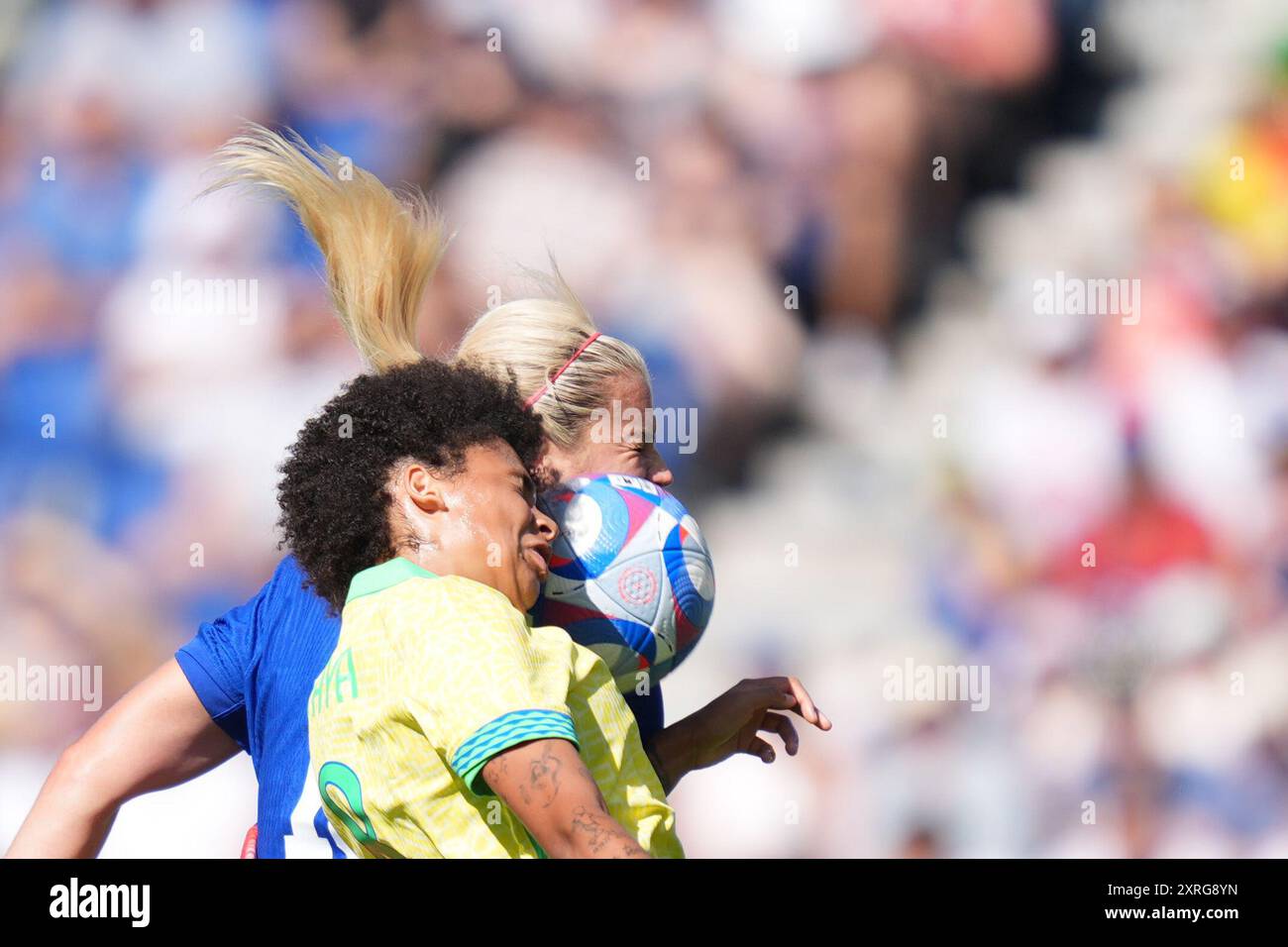 Paris, France. 10th Aug, 2024. Olympics, Paris 2024, Football, Women ...