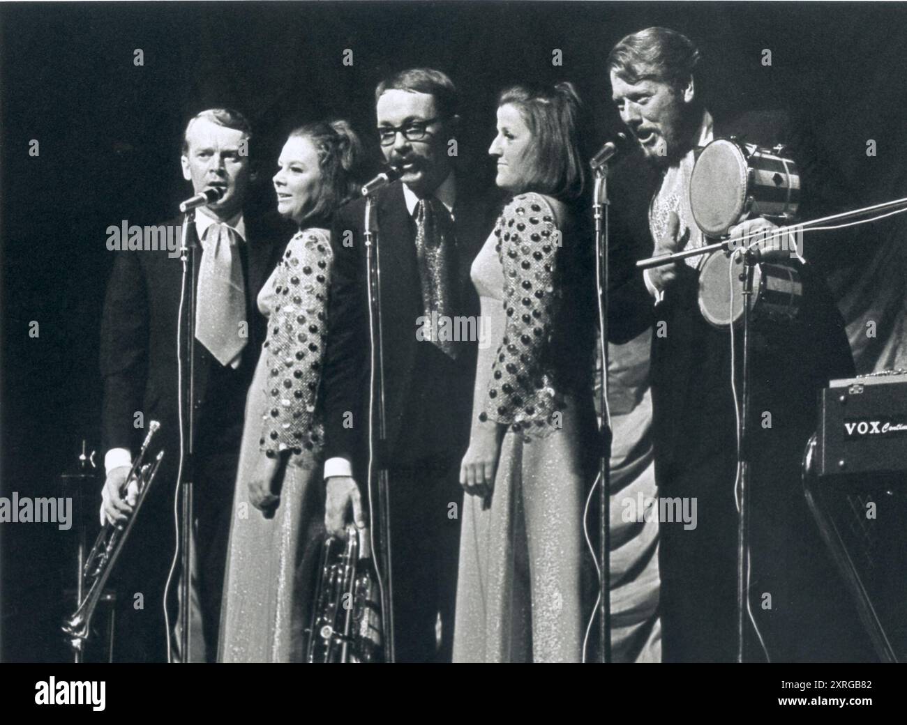 Gals&Pals Swedish vocal group founded in 1962 member from left Beppo ...