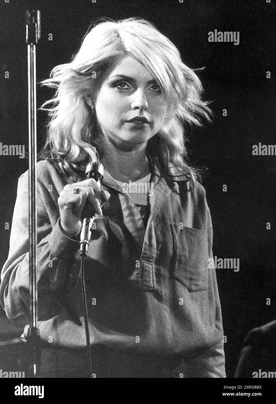 DEBORAH HARRY American singer and songwriter lead vocalist in the band Blondie Stock Photo - Alamy