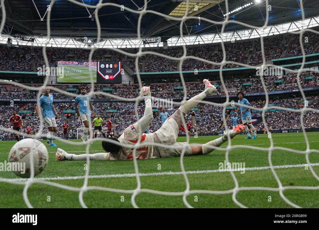 Garnacho august 2024 wembley hi-res stock photography and images - Alamy