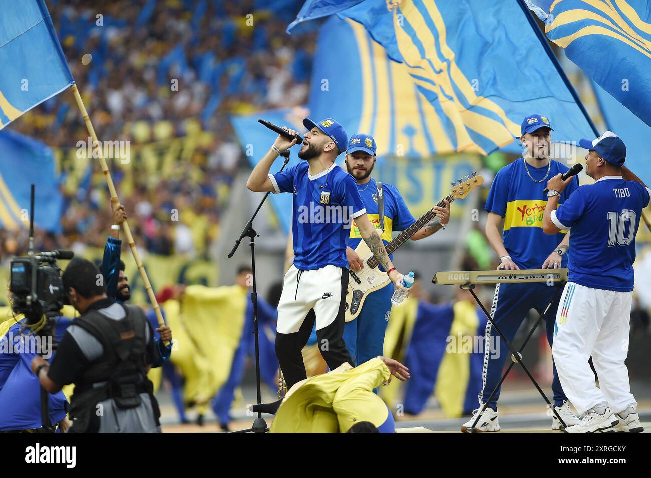Rio de Janeiro, Brazil, November 4, 2023. Argentine band Yerba Brava ...