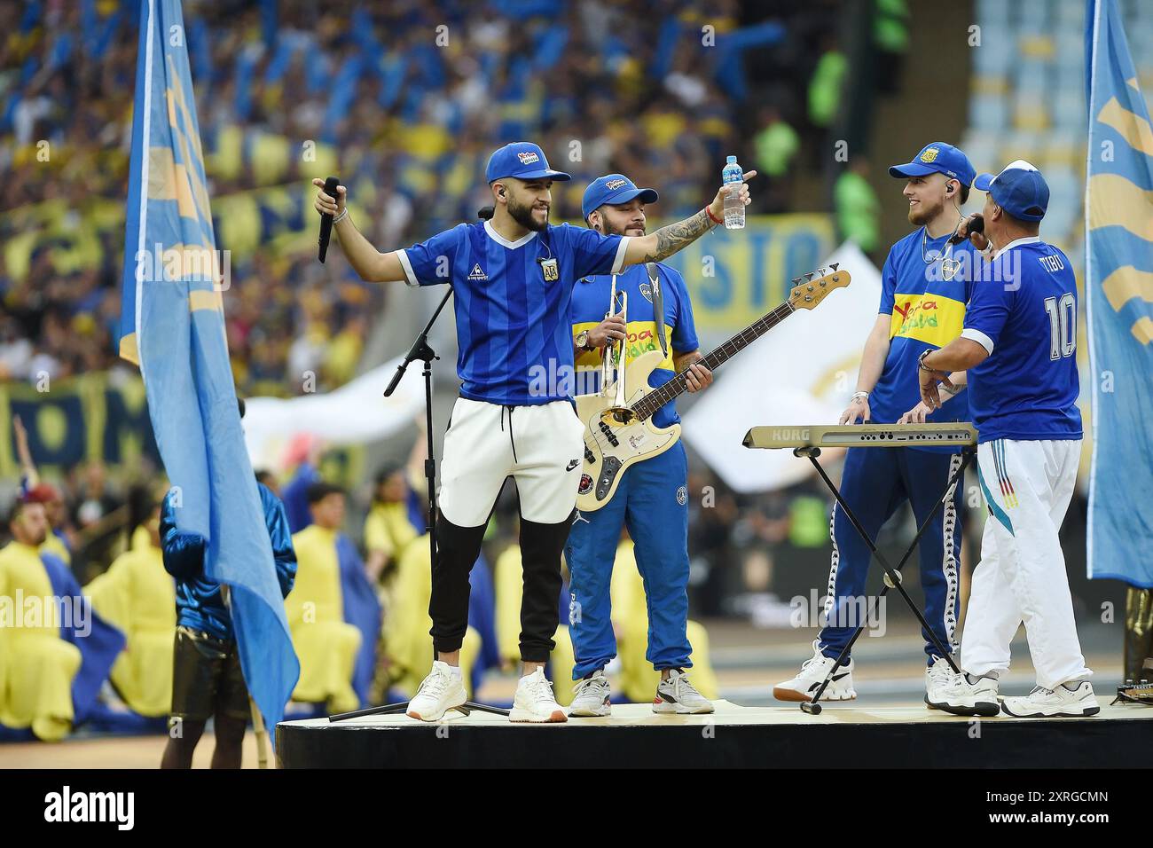 Rio de Janeiro, Brazil, November 4, 2023. Argentine band Yerba Brava ...