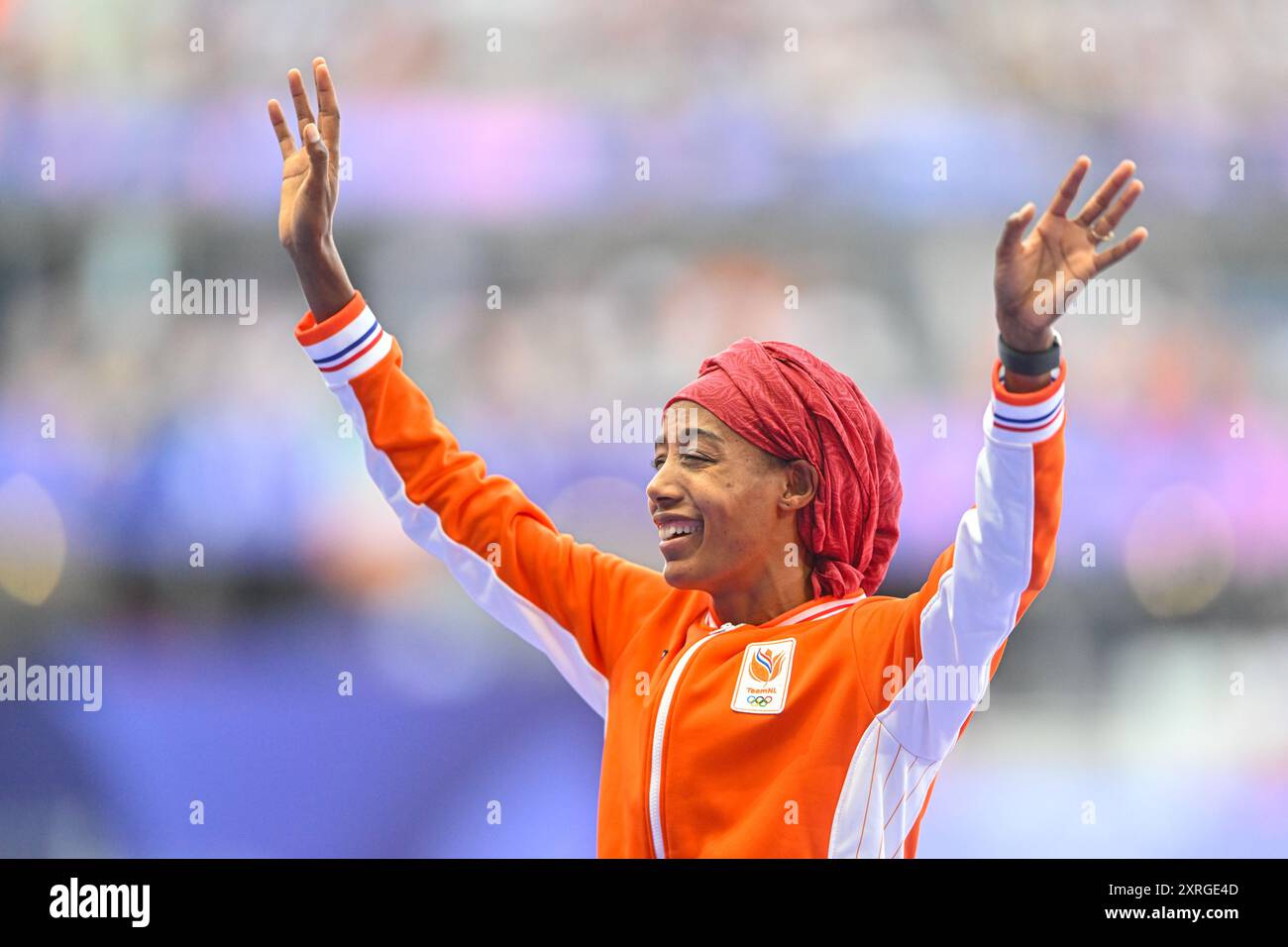 Paris, France. 10th Aug, 2024. PARIS, FRANCE - AUGUST 10: Sifan Hassan ...