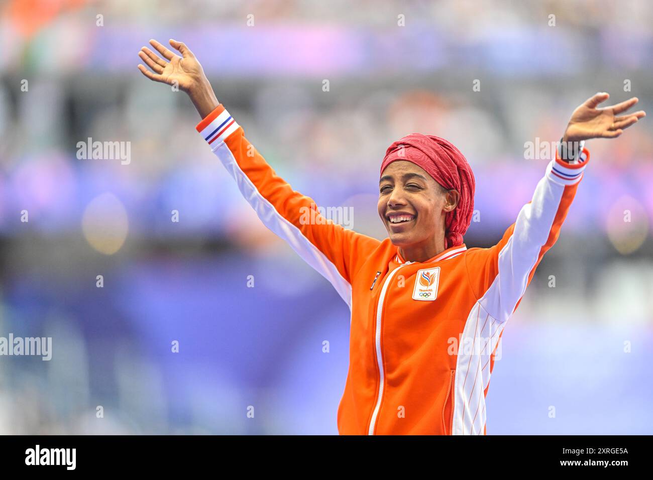 Paris, France. 10th Aug, 2024. PARIS, FRANCE - AUGUST 10: Sifan Hassan ...