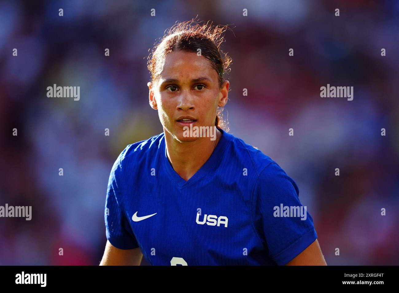USA's Mallory Swanson during the Women's Gold Medal Match at Parc des ...