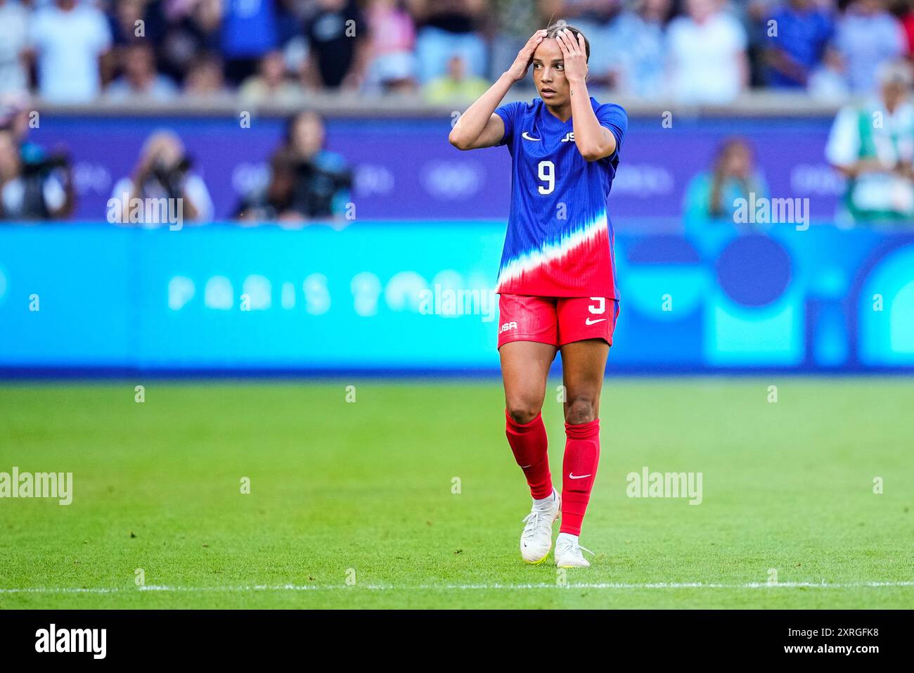 Mallory Swanson of United States celebrates a goal during Women's Gold ...