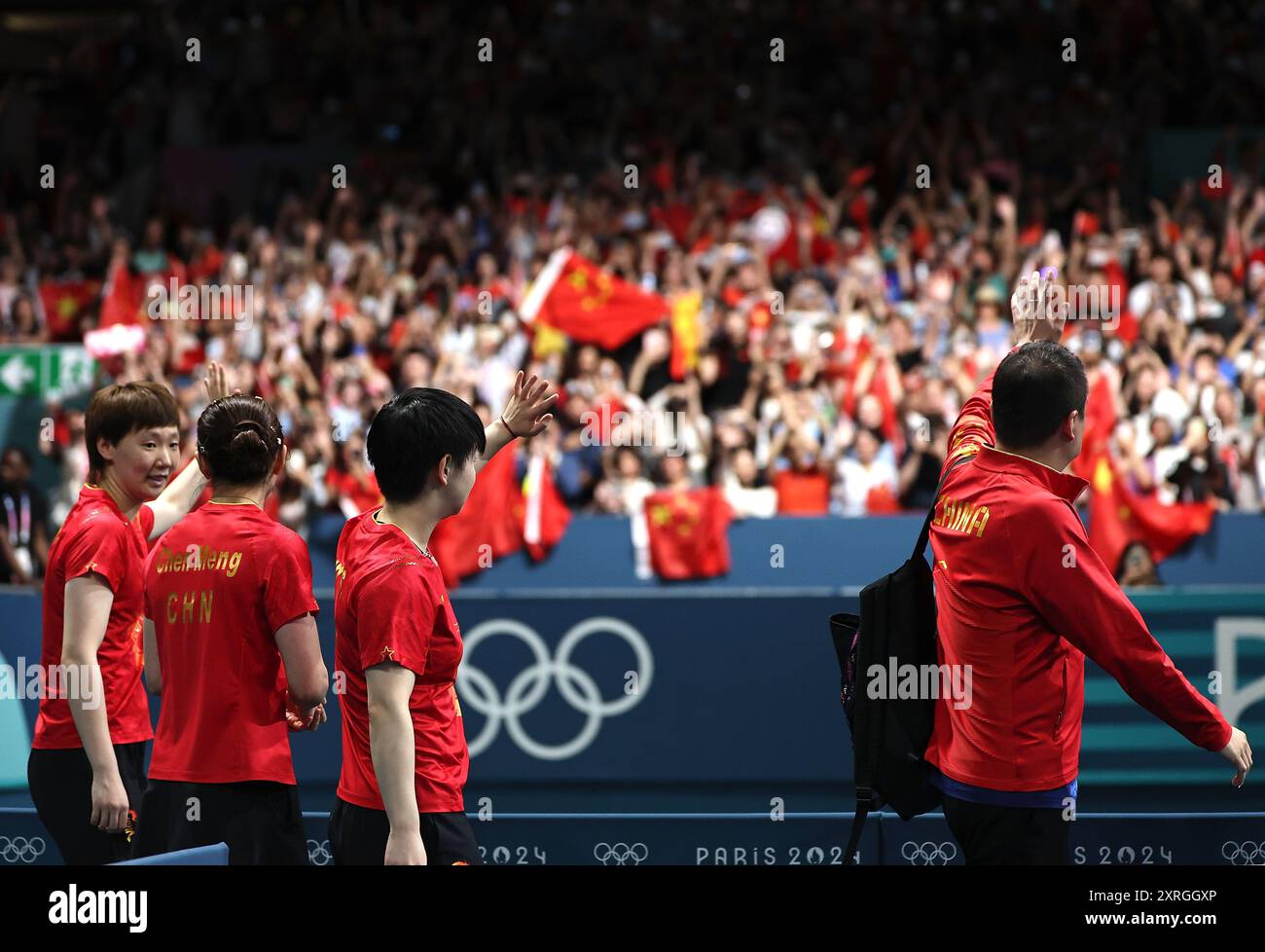 Olympic china team 2024 gold medal hi-res stock photography and images ...