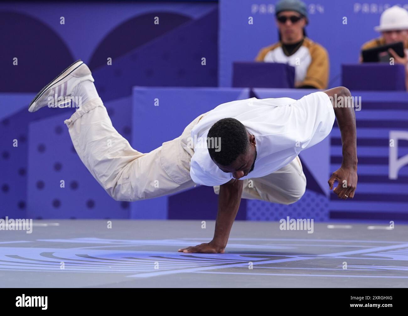 Jeffro (United States of America) competes during the B-Boys Round ...