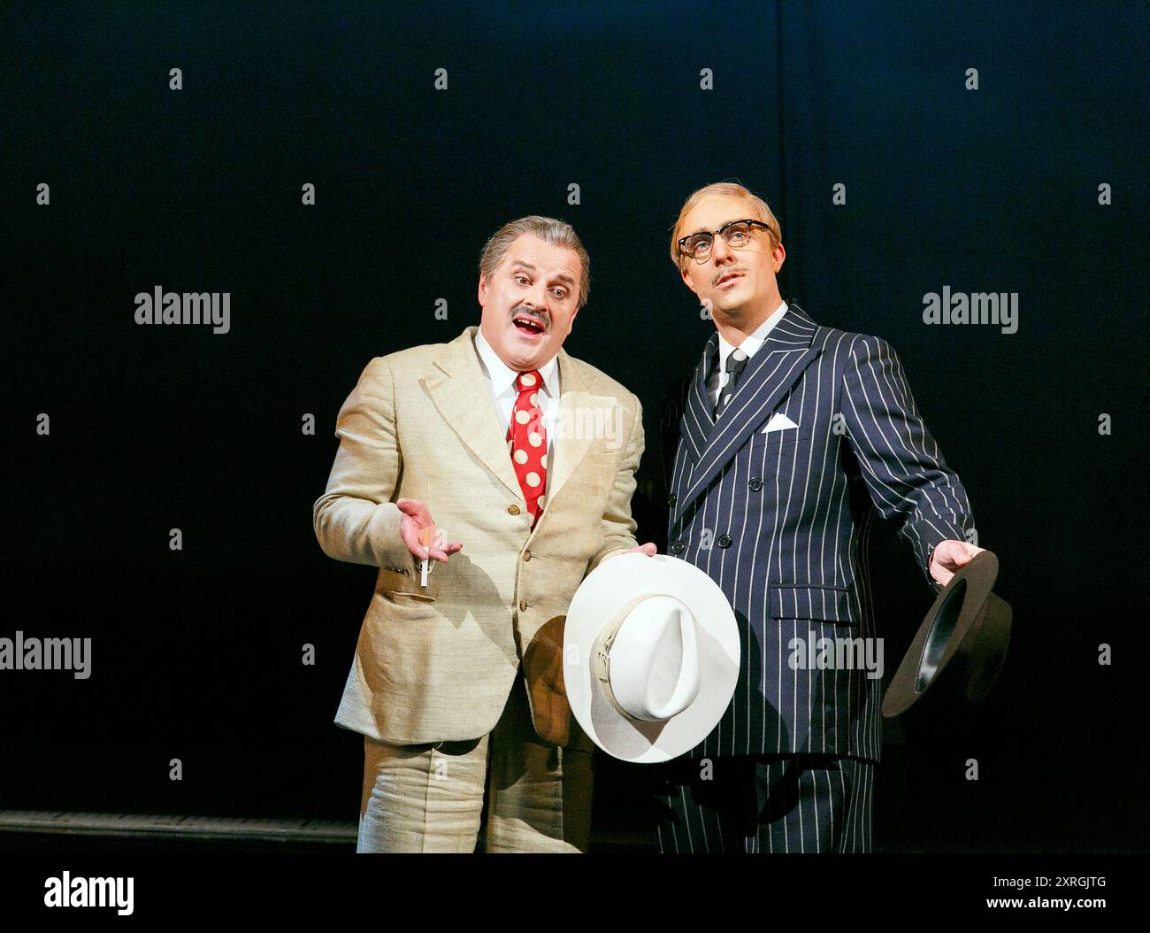 l-r: Christopher Purves (Walt Disney), David Soar (Roy Disney) in THE ...