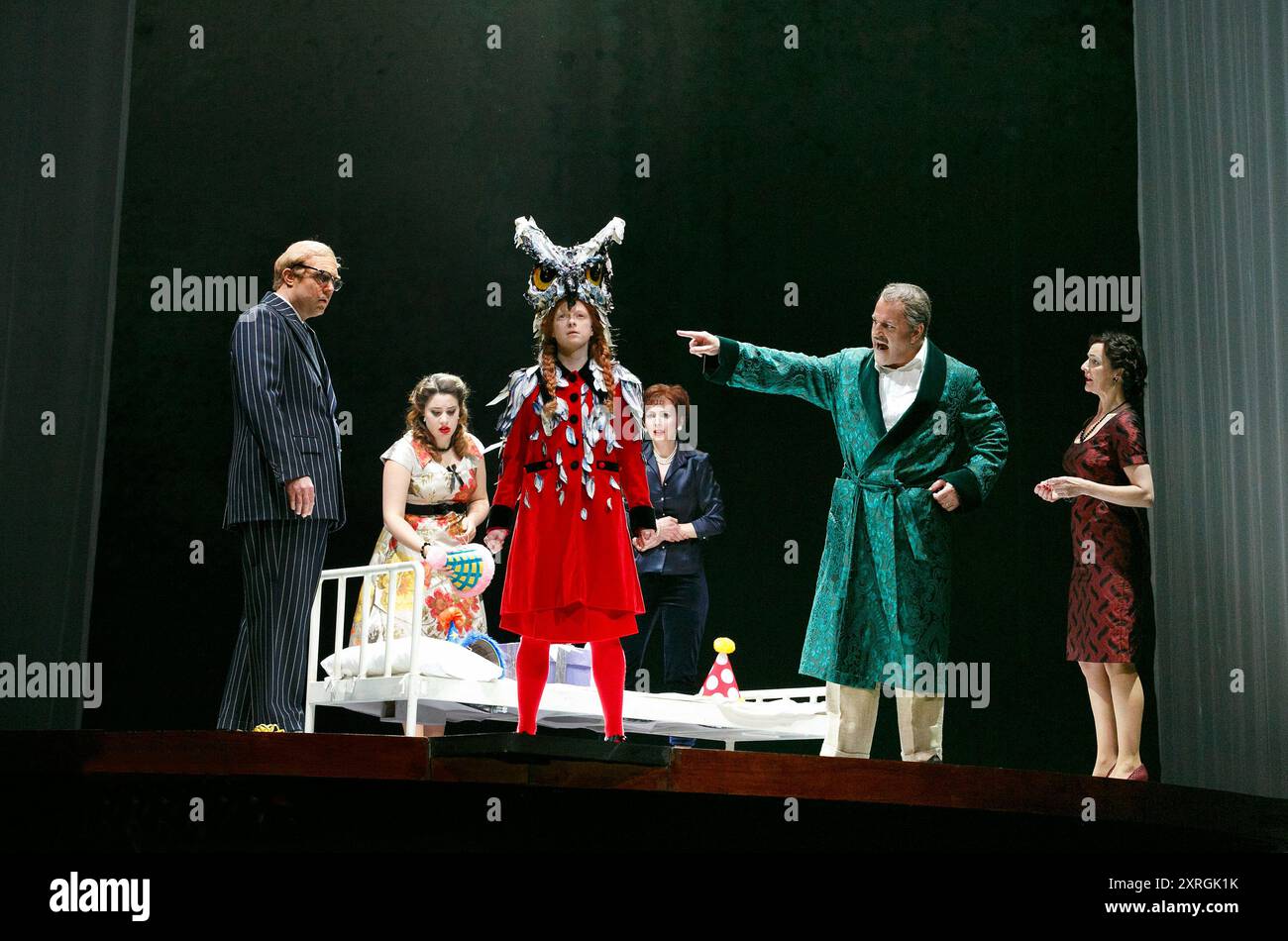 l-r: David Soar (Roy Disney), Nazan Fikret (Diane Disney), Rosie Lomas ...