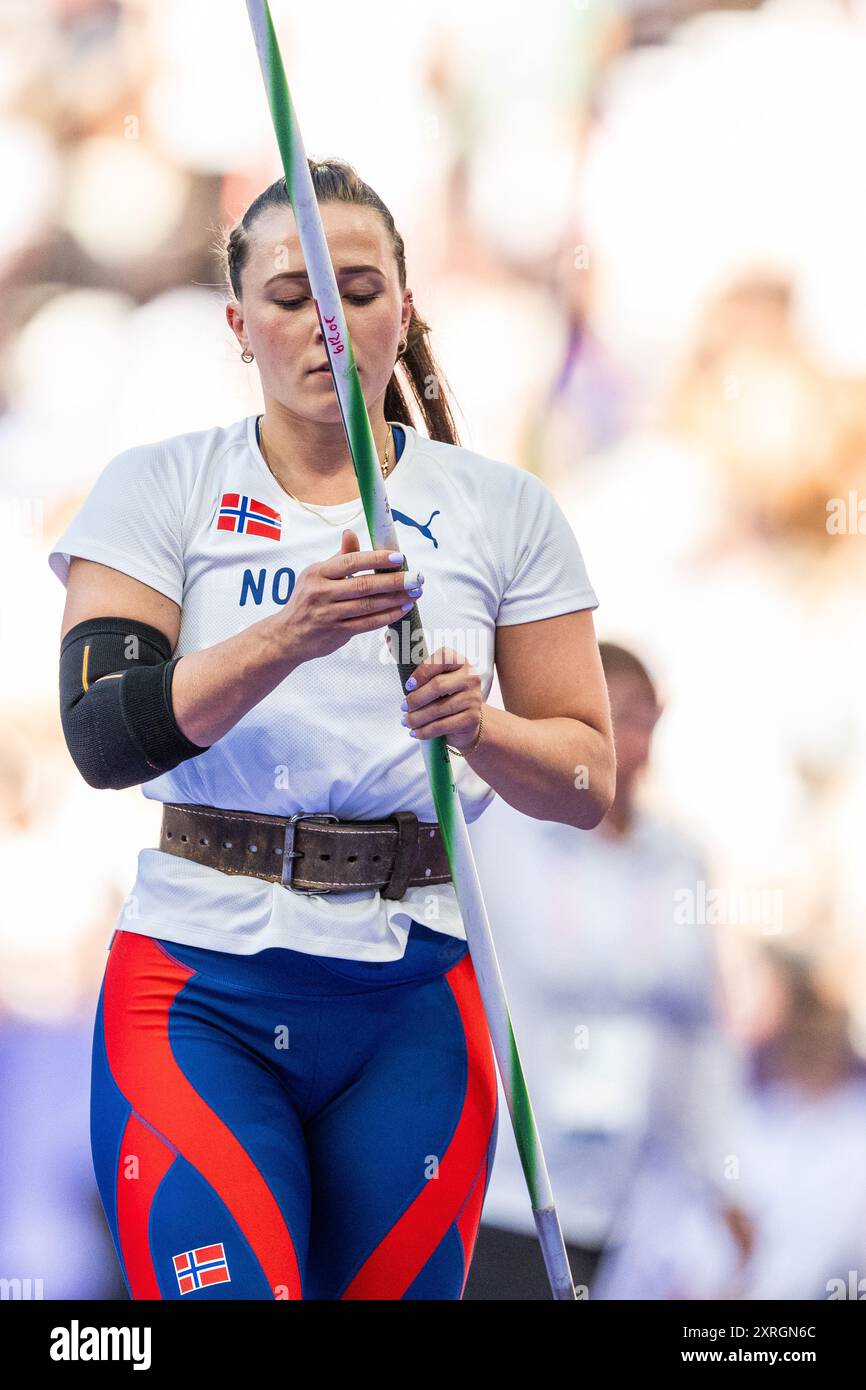 Marie-Therese Obst of, Norway. , . competes in women's athletics ...