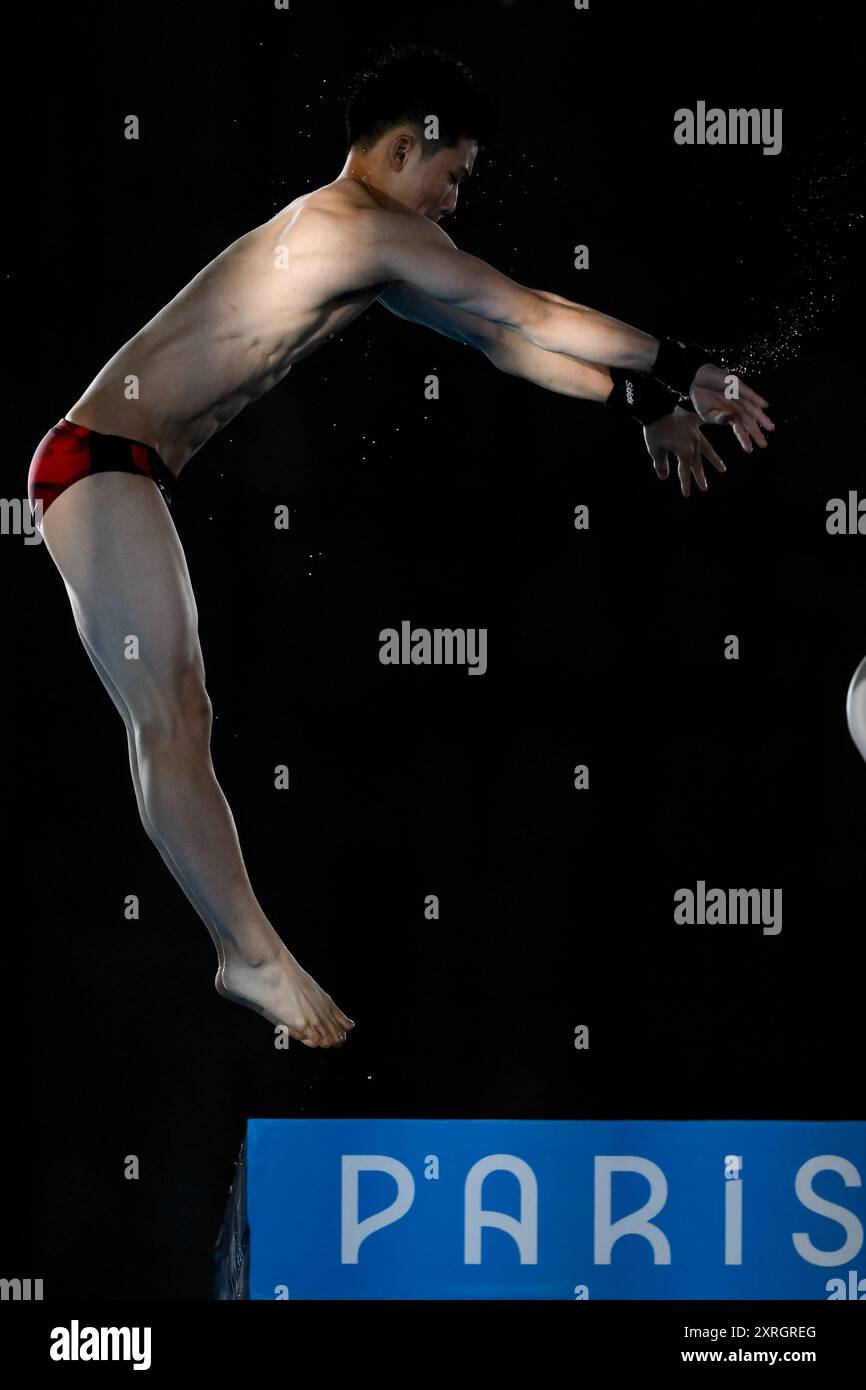 Paris, France. 10th Aug, 2024. Rikuto Tamai of Japan competes in the ...