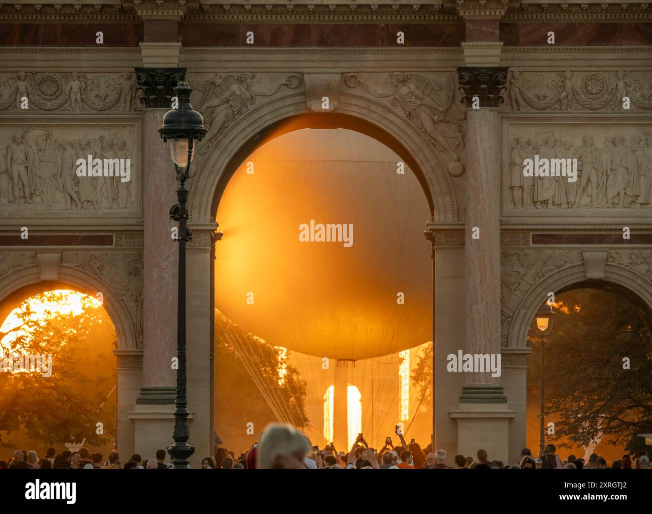 Paris, France - 08 05 2024: Olympic Games Paris 2024. View of the ...