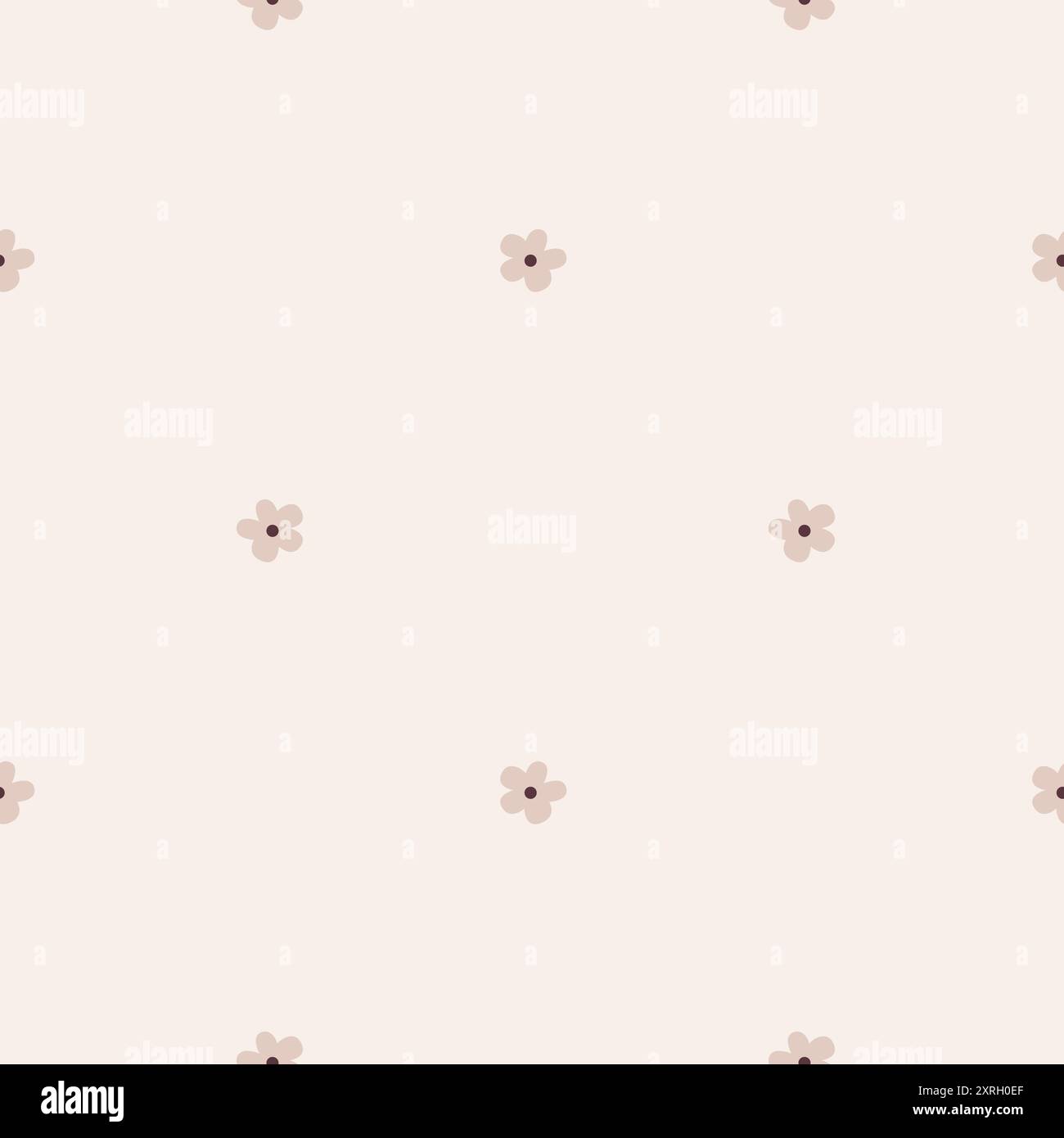 Cute pattern in Scandinavian, boho, minimalism style in beige neutral ...