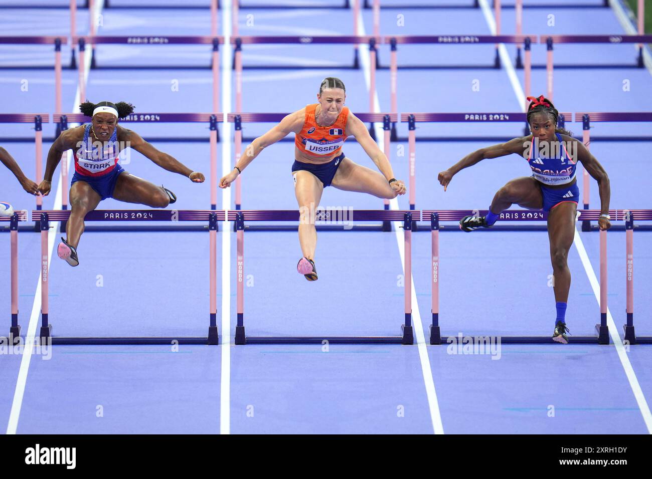 Paris, France. 10th Aug, 2024. PARIS, FRANCE - AUGUST 10: Grace Stark ...