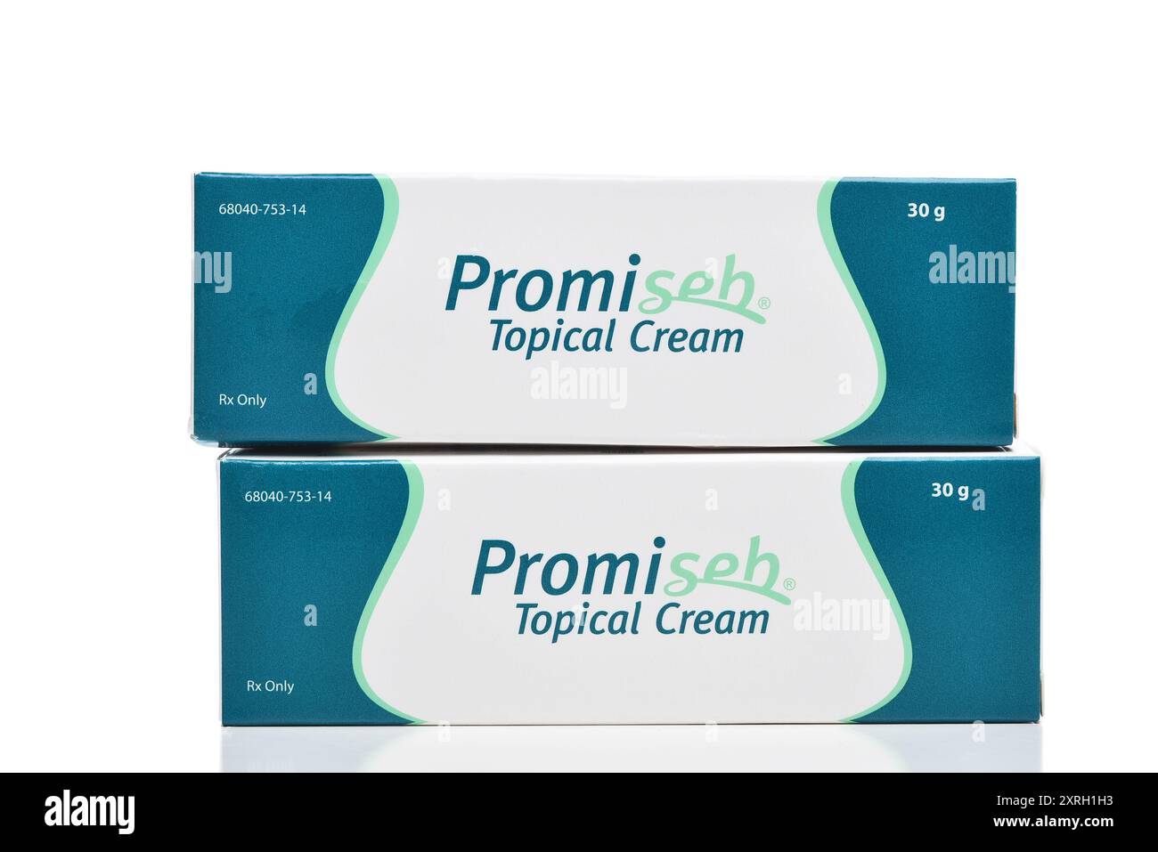 IRVINE, CALIFORNIA - 8 AUG 2024: Box of Promiseb Topical Cream a ...