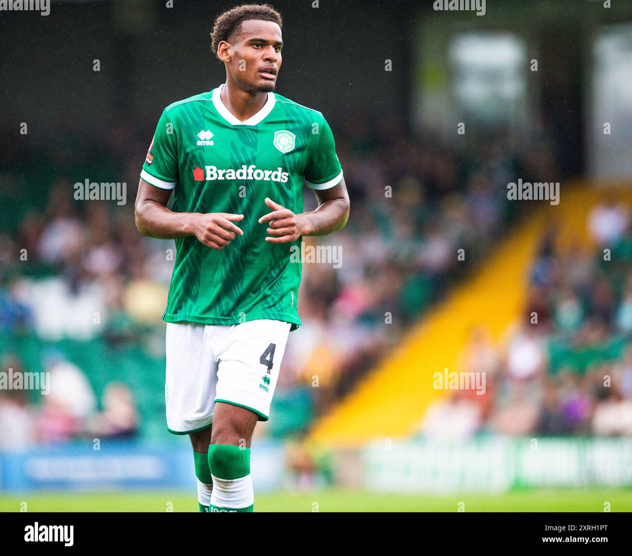 Morgan Williams of Yeovil Town during the National League match at ...