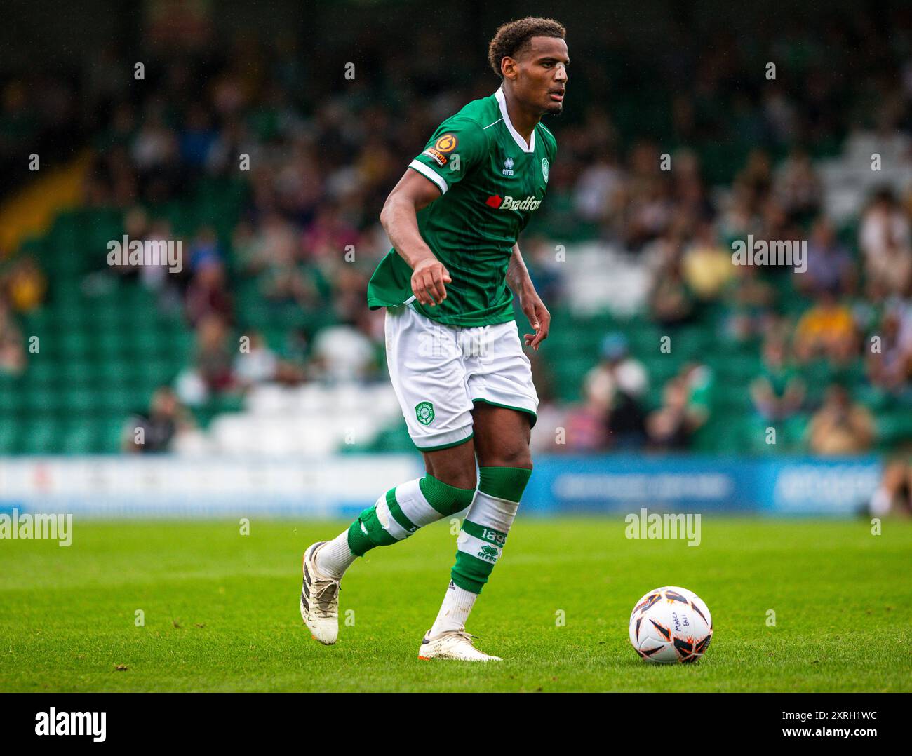 Morgan Williams of Yeovil Town during National League match at Huish ...