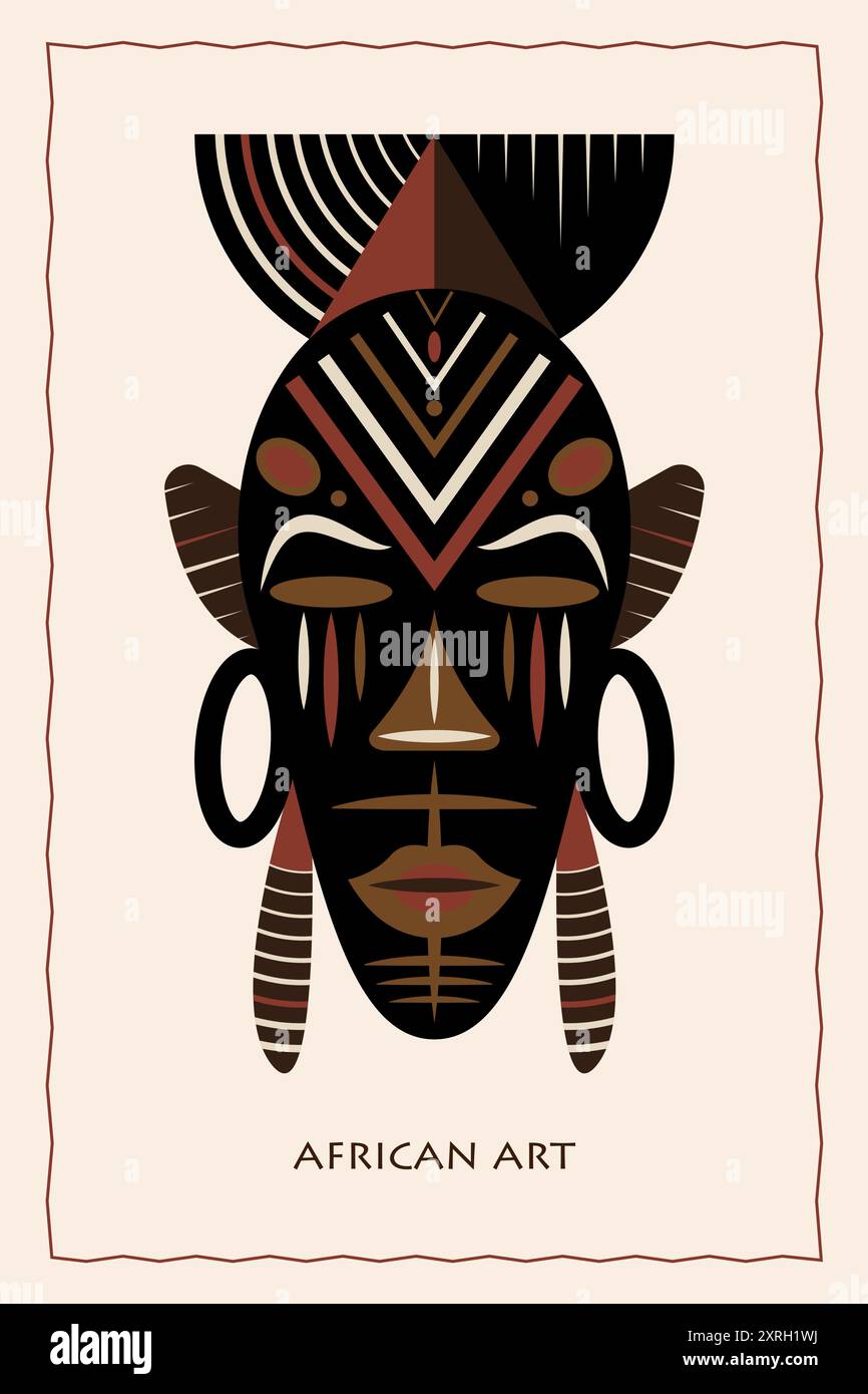 Tribal mask africa hi-res stock photography and images - Alamy