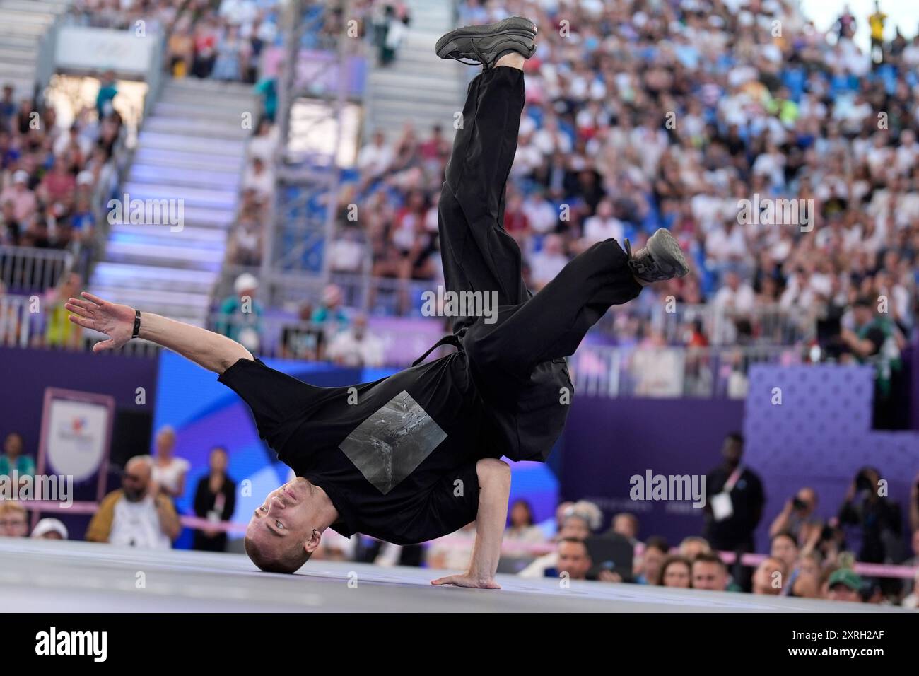Kazakhstan's Amir Zakirov, known as B-Boy Amir competes during the B ...