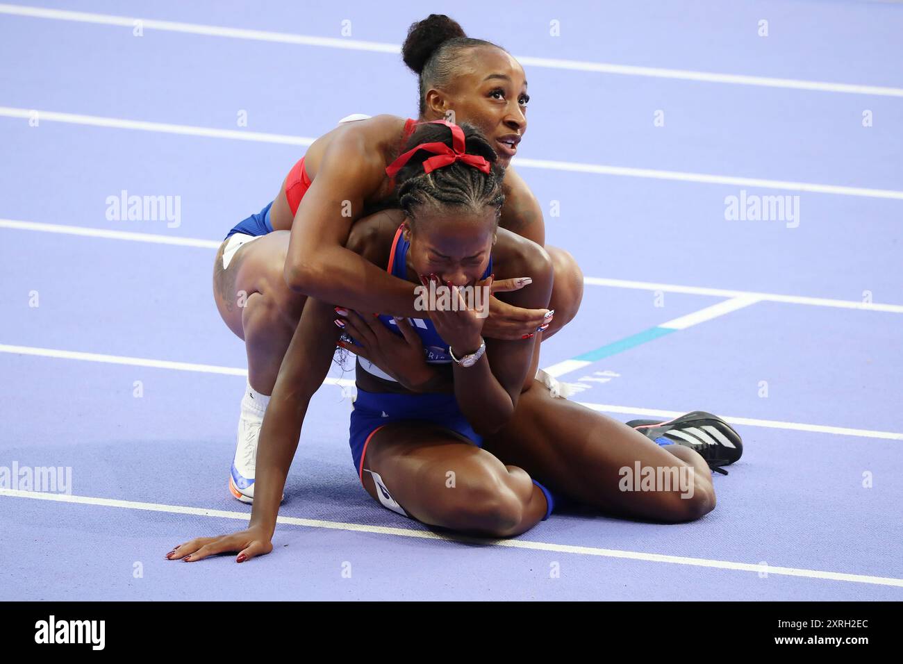 Paris, France. 10th Aug, 2024. Jasmine Camacho-Quinn of Puerto Rico ...