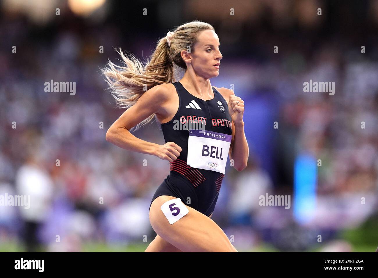 Great Britain's Jessica Bell in the Women's 1500m Final at the Stade de ...