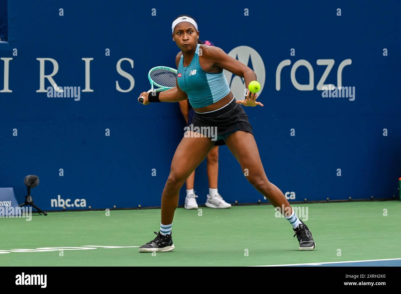 8th August 2024. Toronto, Canada. American tennis player Coco Gauff ...